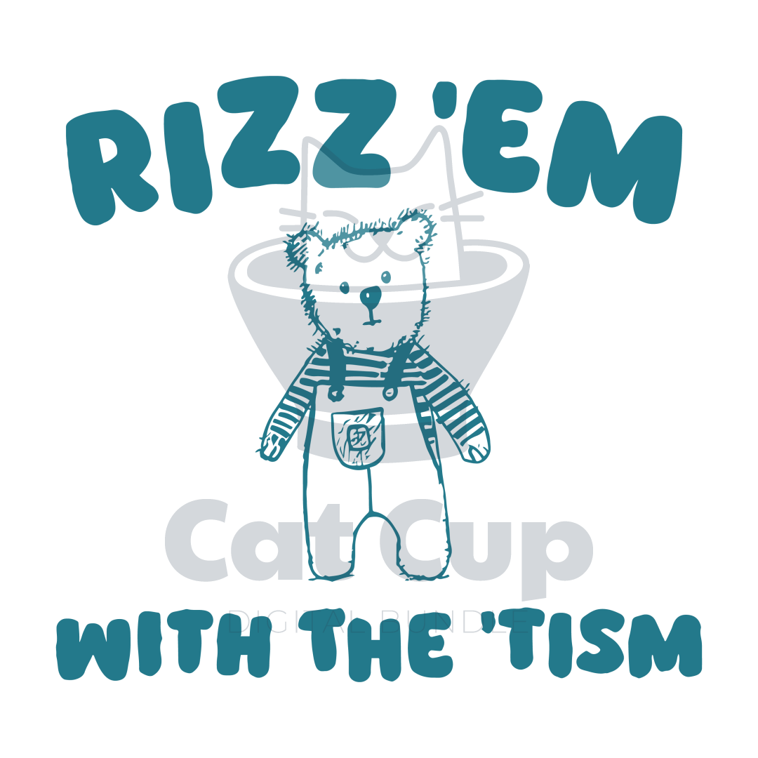 Vintage Rizz Em With The Tism SVG, Digital File, Download Fi | Inspire ...