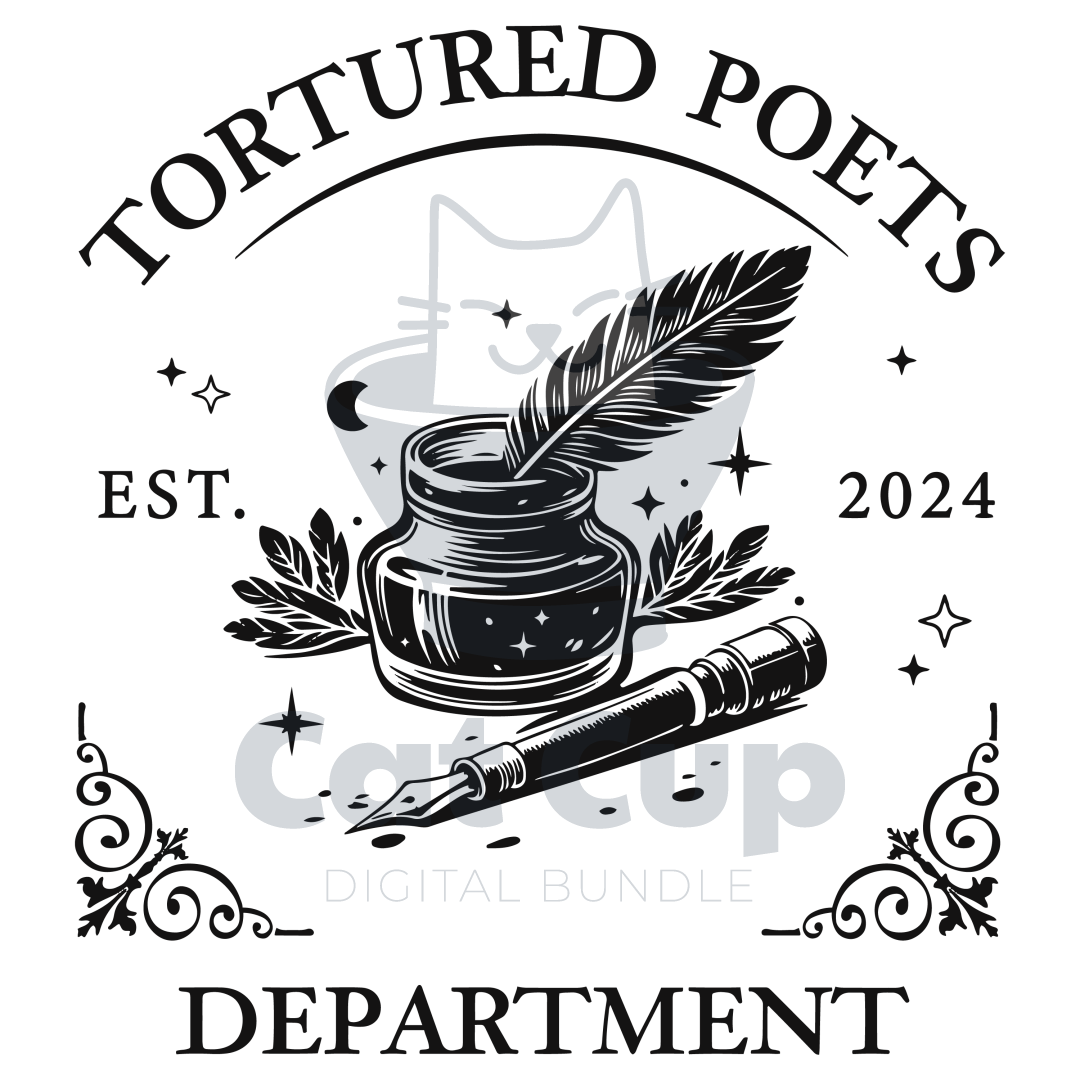 Taylor Swift The Tortured Poets Department SVG, Digital File | Inspire ...