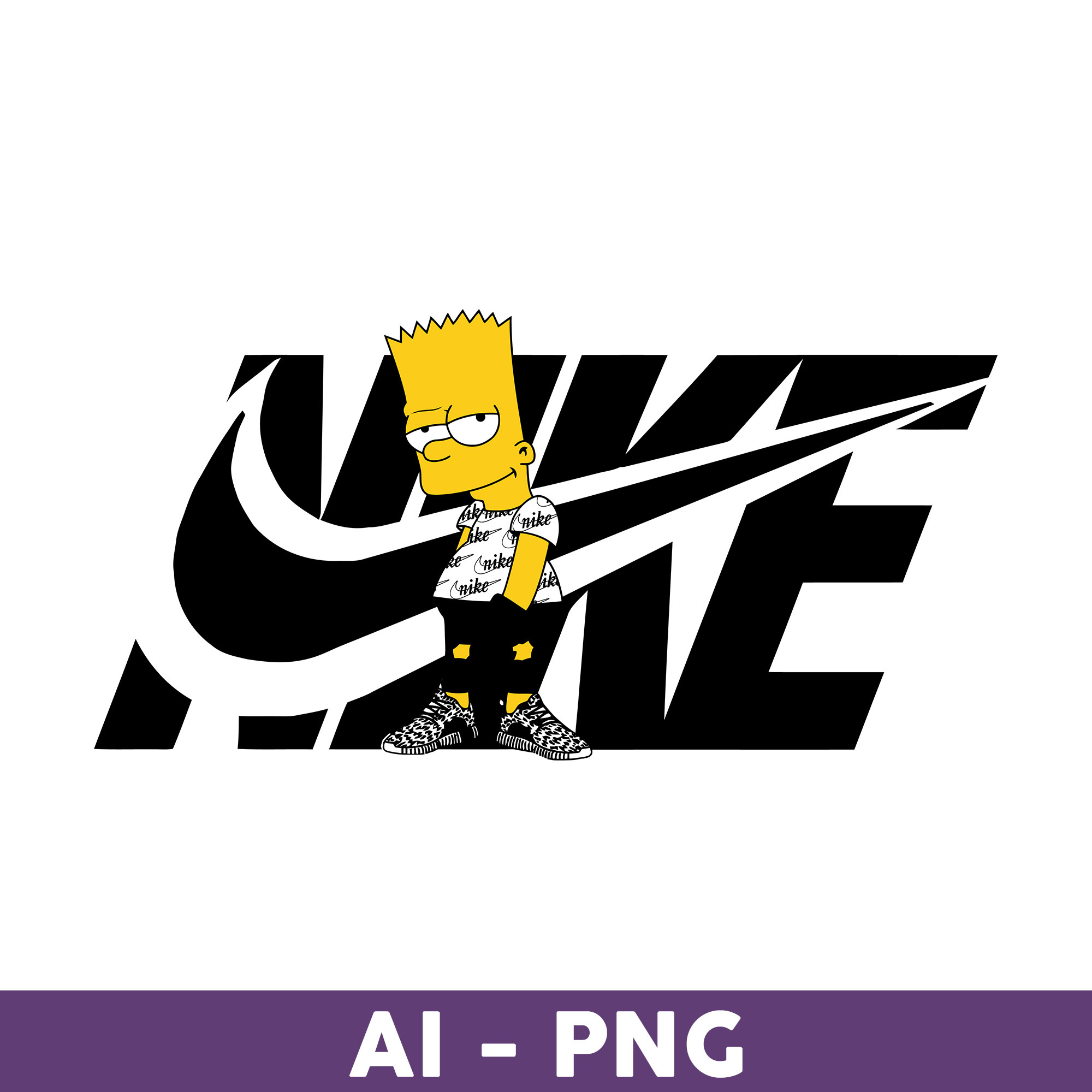 Nike Bart Simpson Png, The Simpson Png | Inspire Uplift