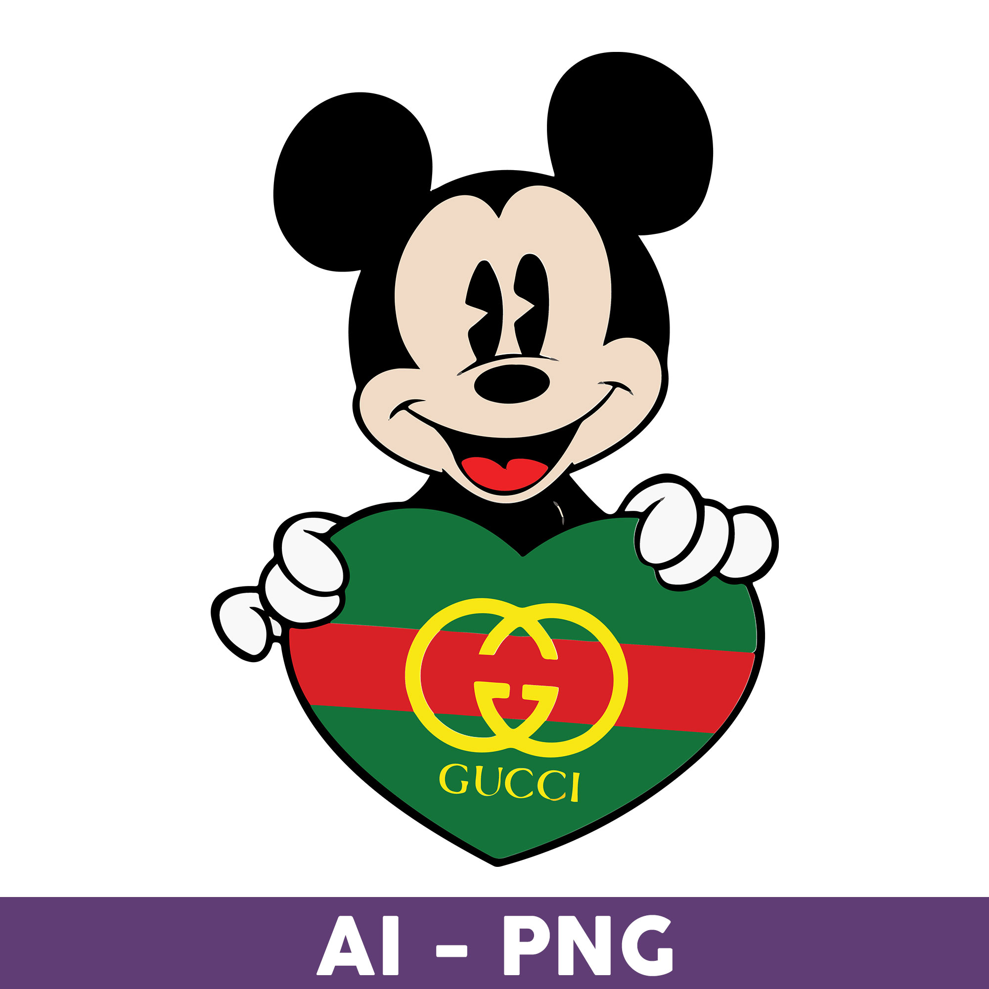Gucci Mickey Mouse Png, Mickey Mouse Png | Inspire Uplift