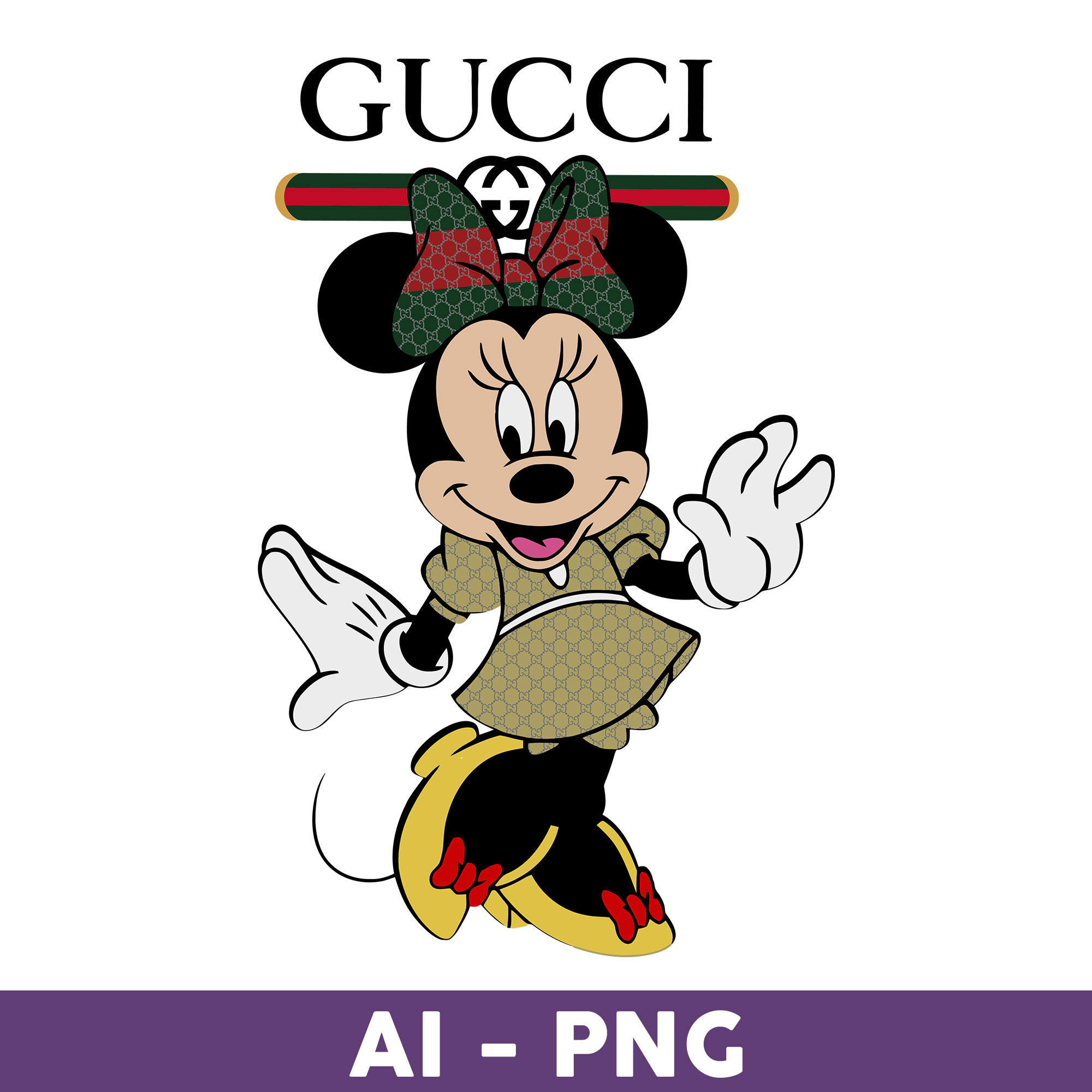Gucci Minnie Mouse Png, Minnie Mouse Png21 | Inspire Uplift
