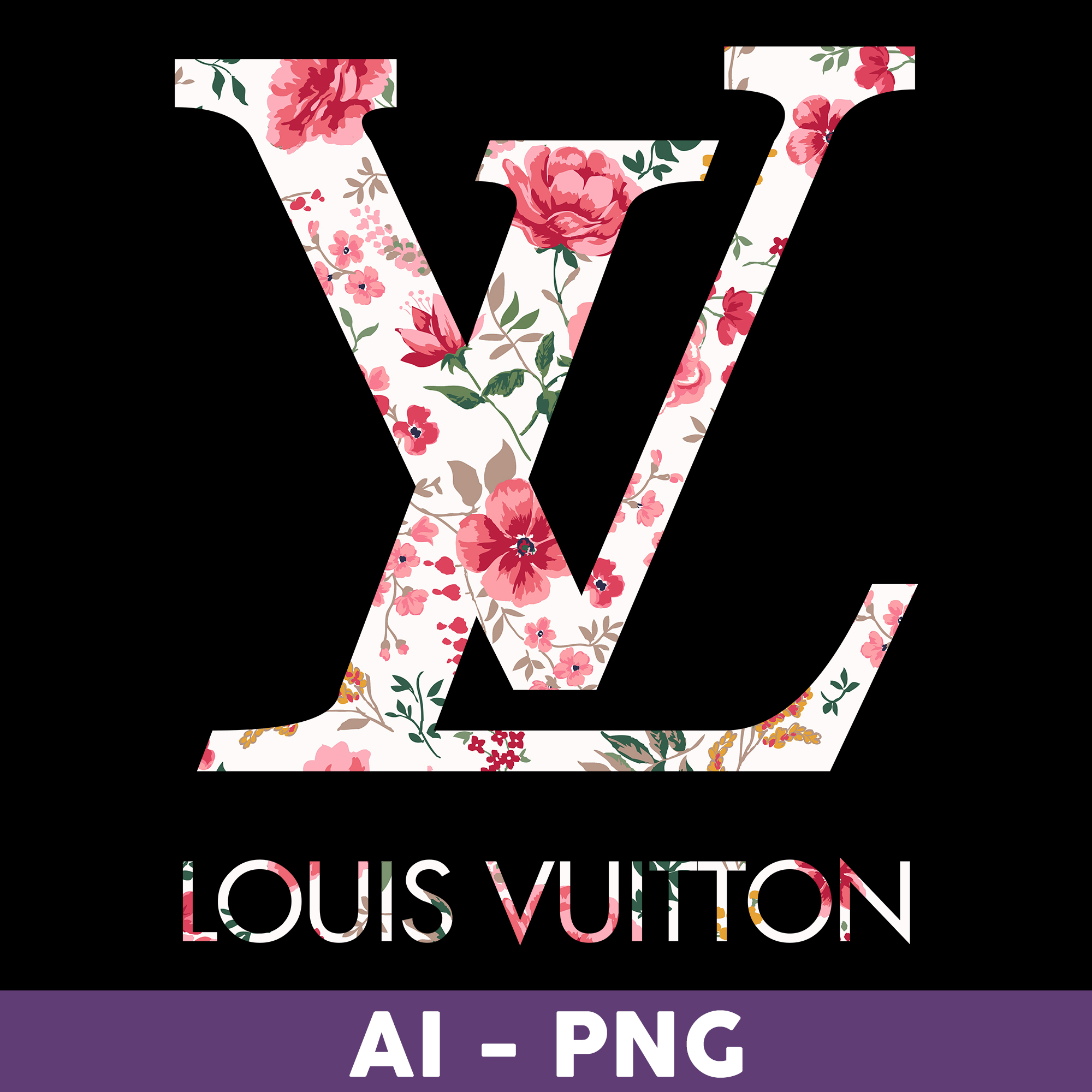 Flower Louis Vuitton Png, Flower Png, 26 - Inspire Uplift