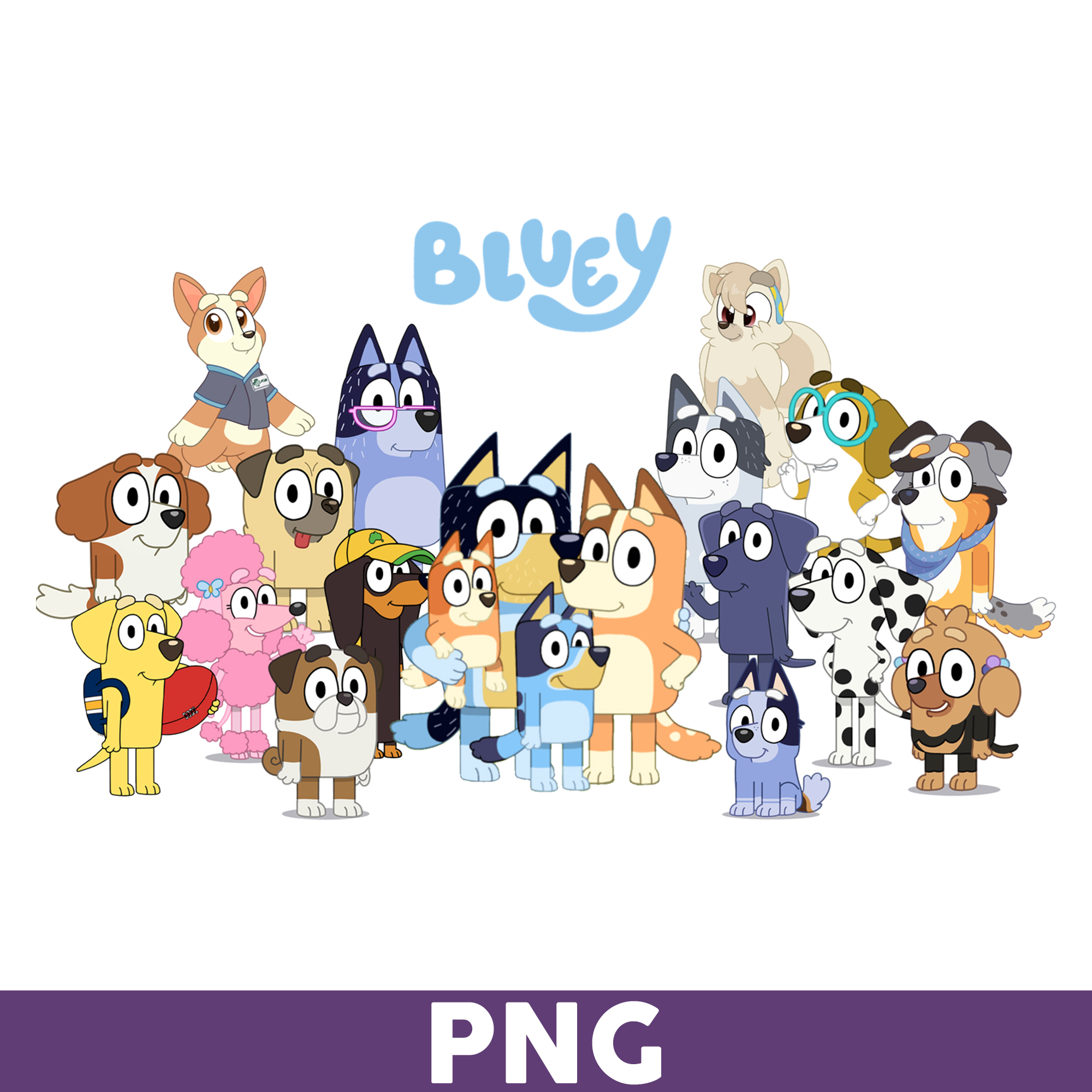 Bluey Character Png, Bingo Png, 97 - Inspire Uplift