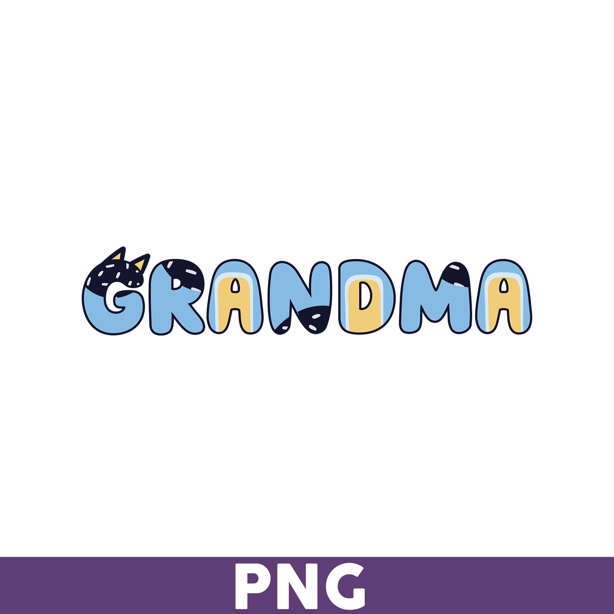 Bluey Grandma Png, Grandma Png, 304 - Inspire Uplift