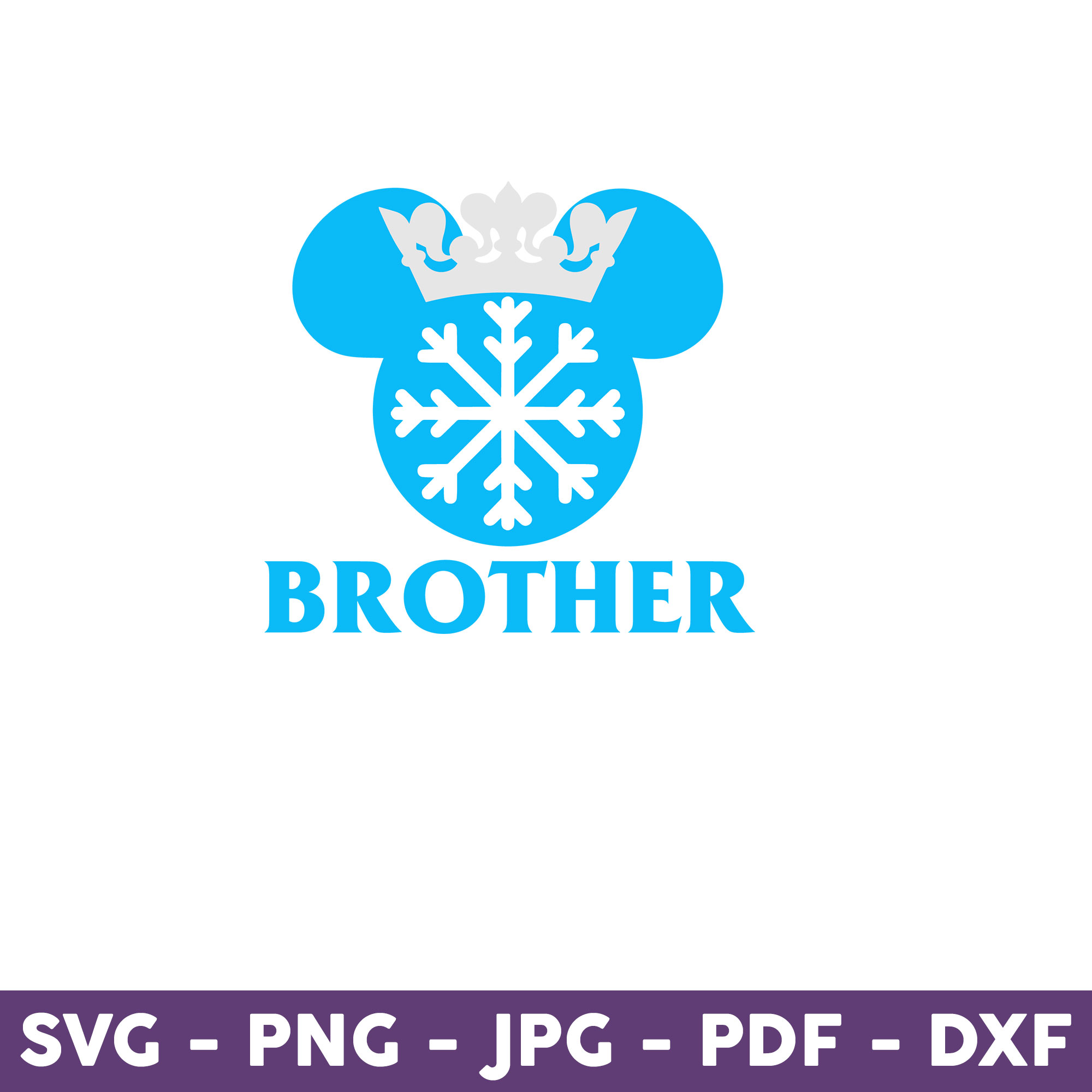 Mouse Brother Svg, Brother Svg, 387 | Inspire Uplift