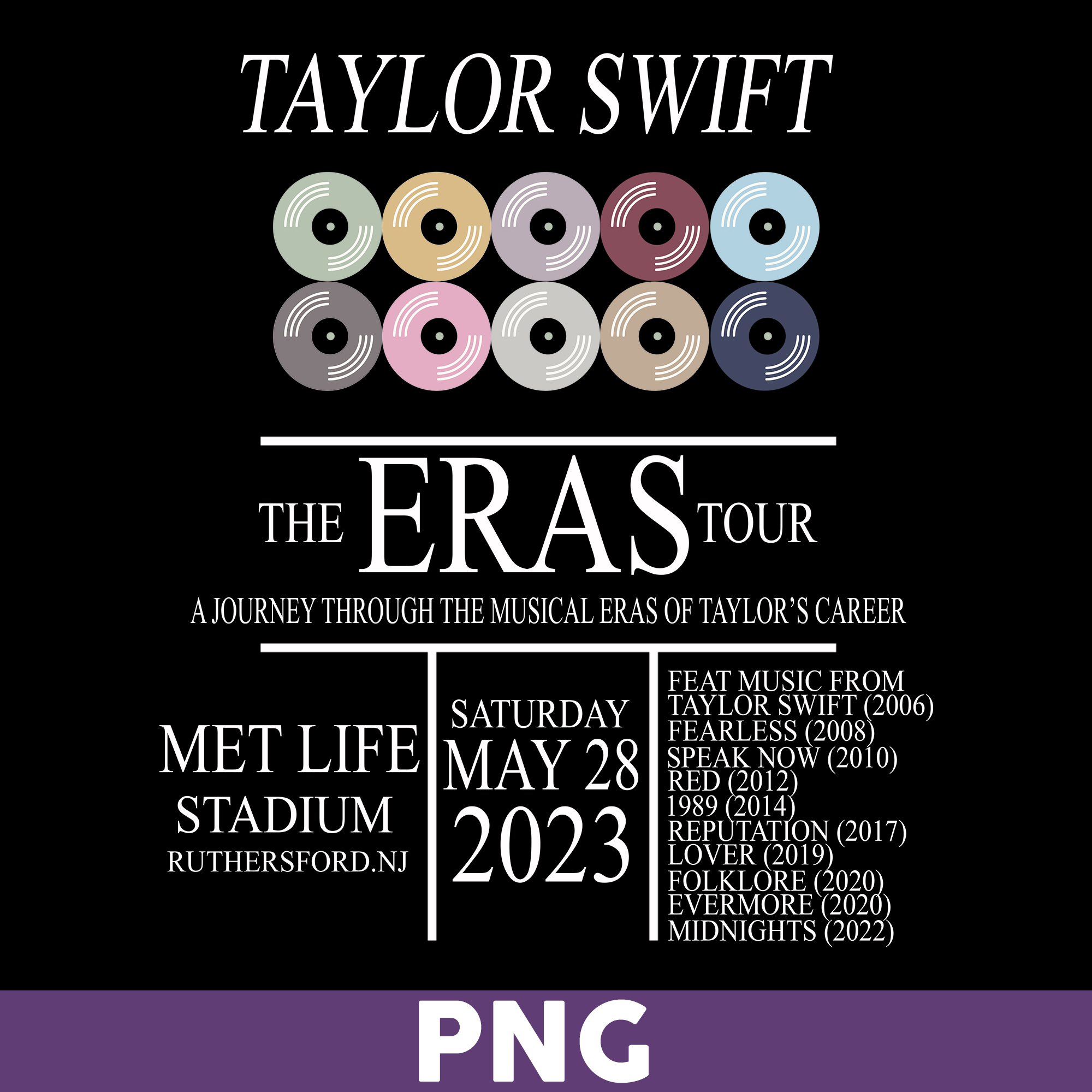 Taylor Swift Png, Taylor Swift The Eras Tour Png, 446 | Inspire Uplift