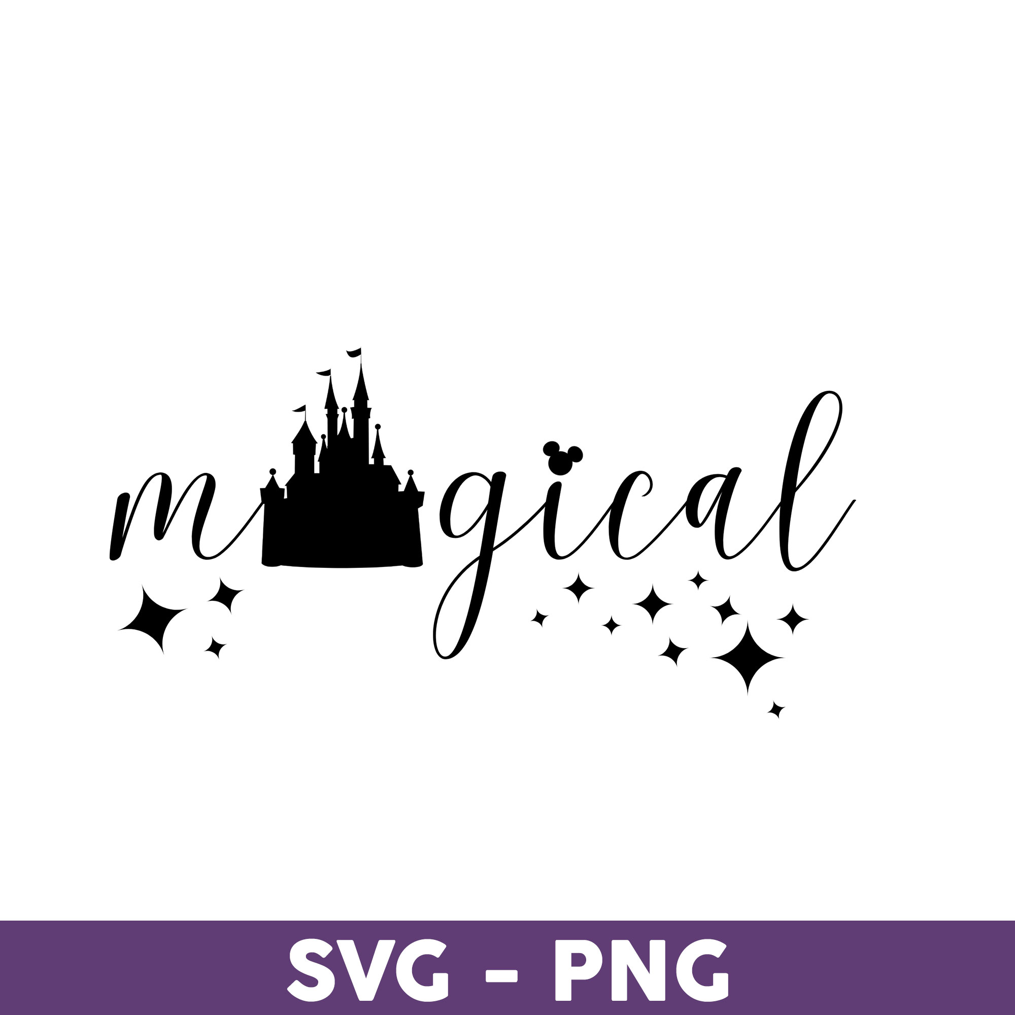 Magical Castle Disney Svg, Mickey Mouse Svg, 488 | Inspire Uplift