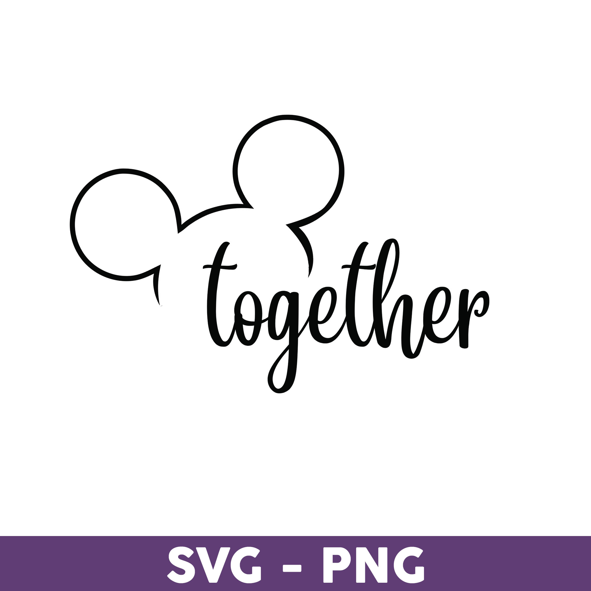 Mickey Mouse Svg, Mickey Head Svg, 520 - Inspire Uplift