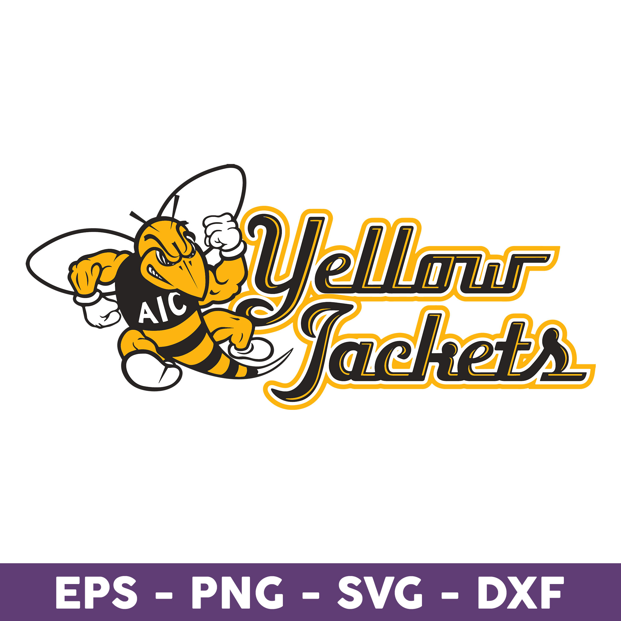 Yellow Jacket Svg | Inspire Uplift