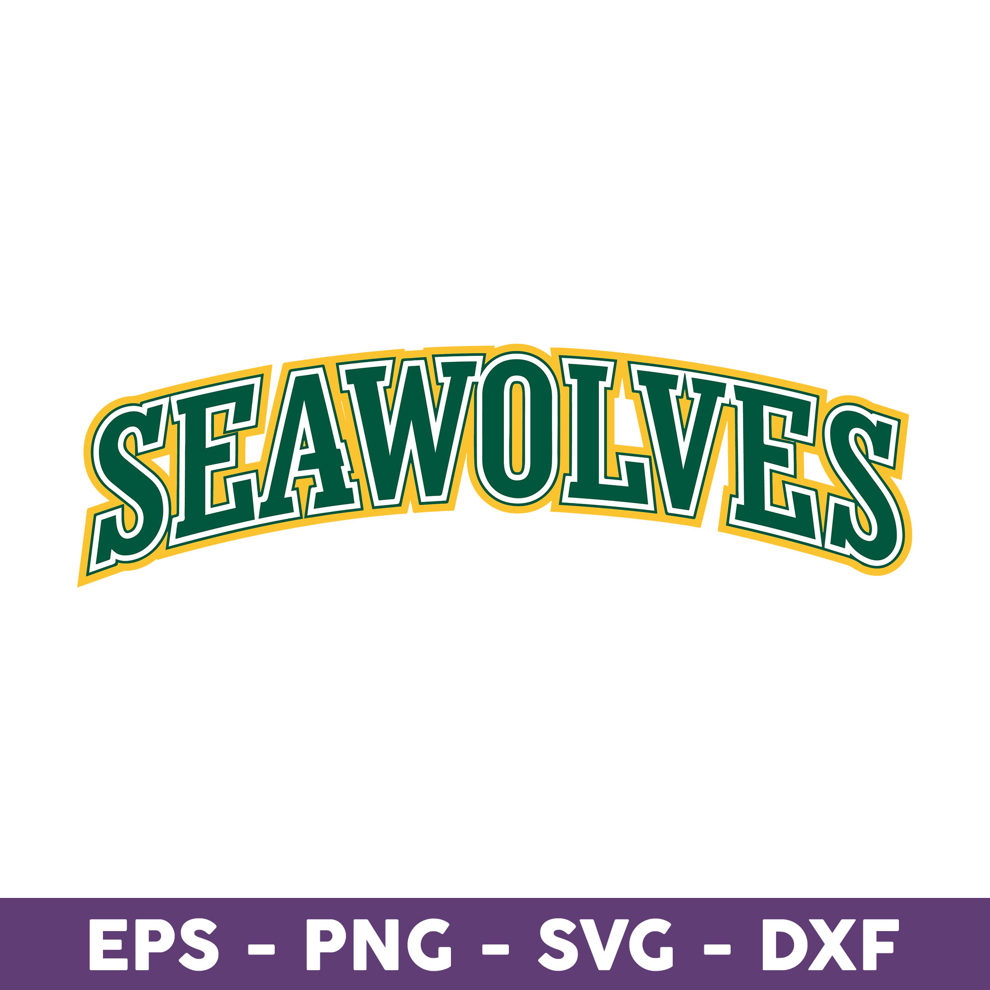 Seawolves Svg, Logo Alaska Anchorage Seawolves Svg, 649 | Inspire Uplift