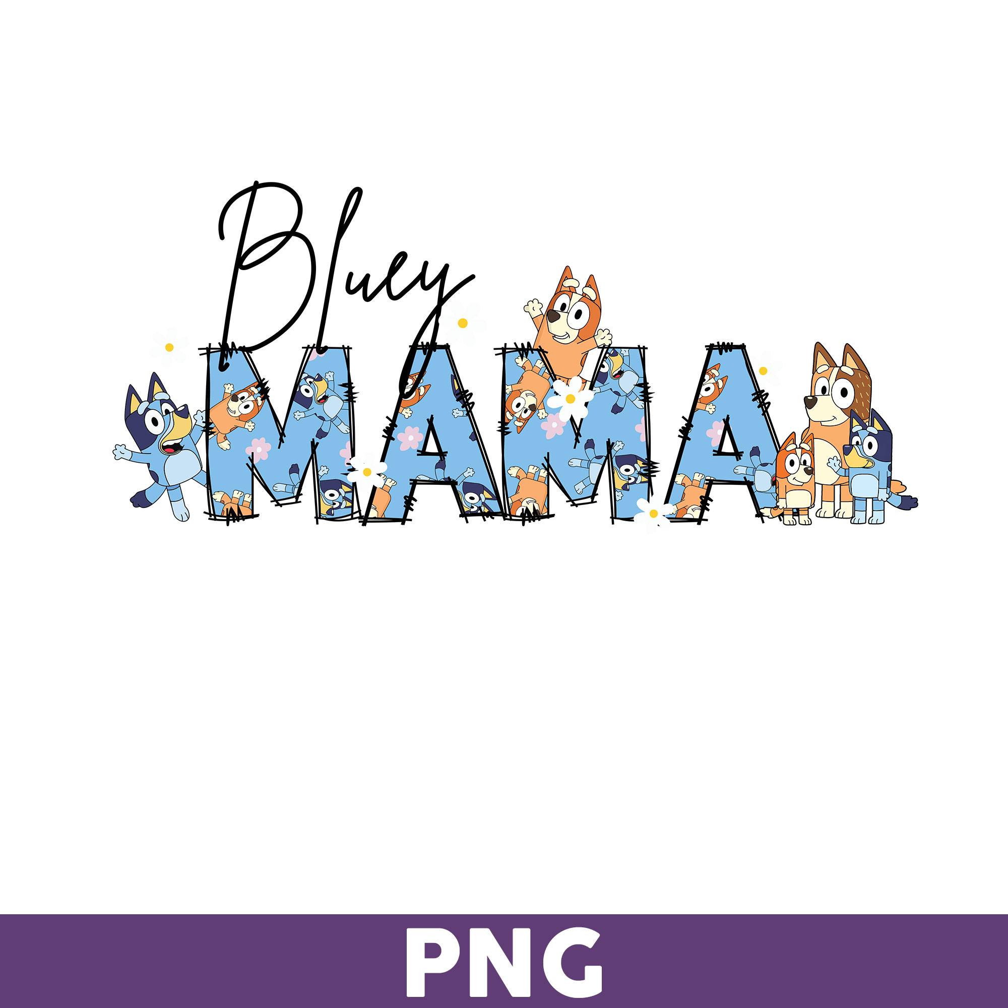Bluey Mama Png, Mama Png, 728 - Inspire Uplift