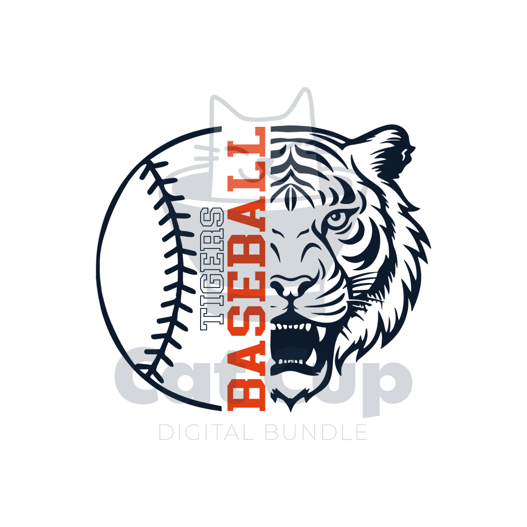Detroit Tigers Baseball MLB Game Day SVG, Digital File, Inst | Inspire ...