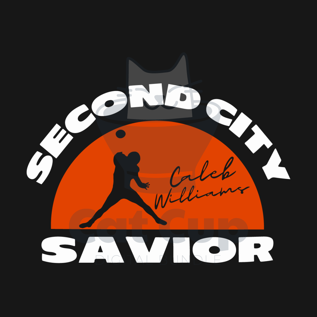 Caleb Williams Second City Savior SVG Digital File | Inspire Uplift