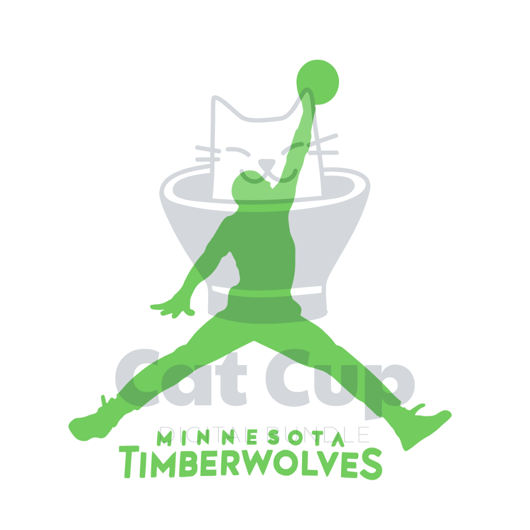 Minnesota Timberwolves Jordan Basketball SVG Digital File | Inspire Uplift