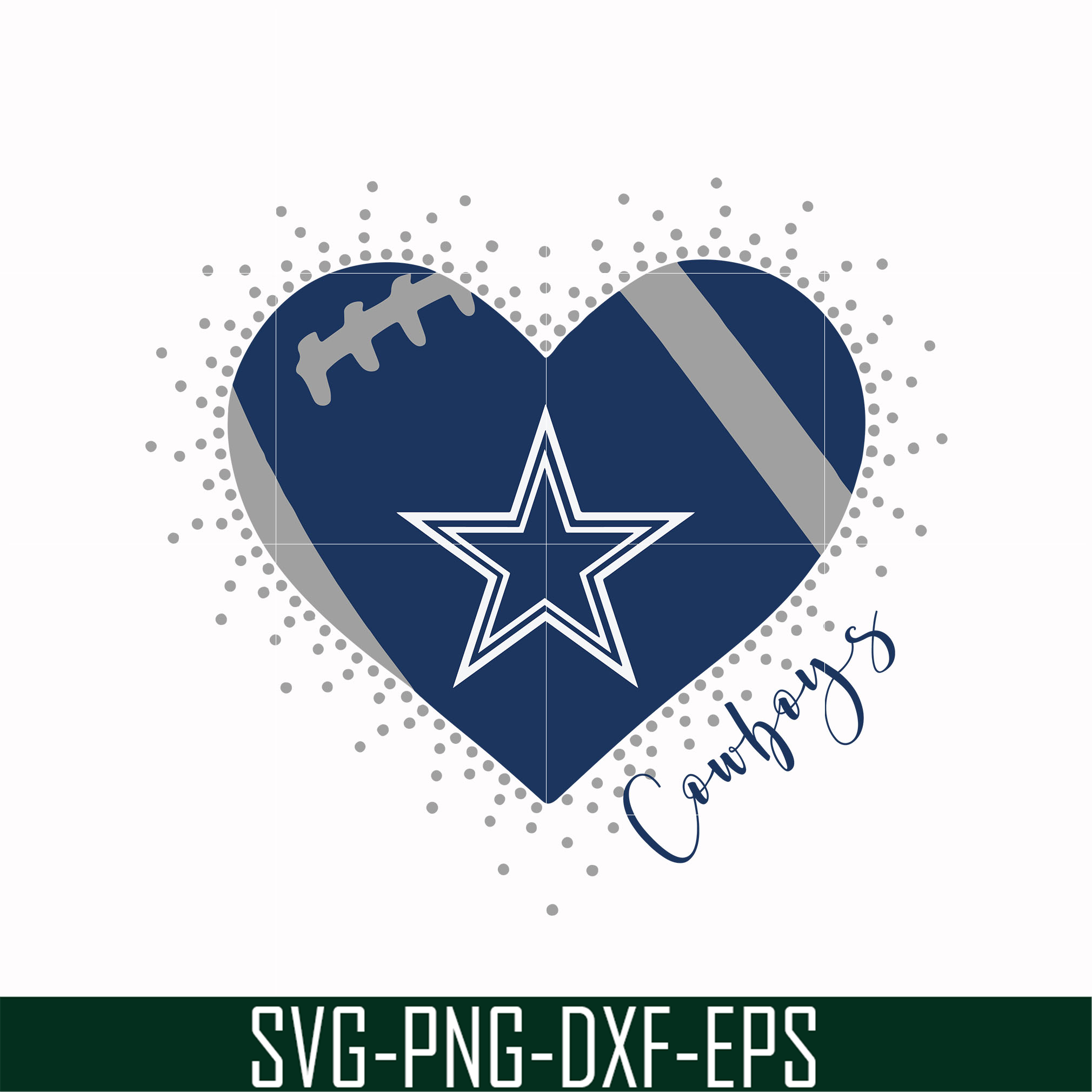 Dallas cowboys heart svg, Cowboys heart svg, Nfl svg, png, d | Inspire ...