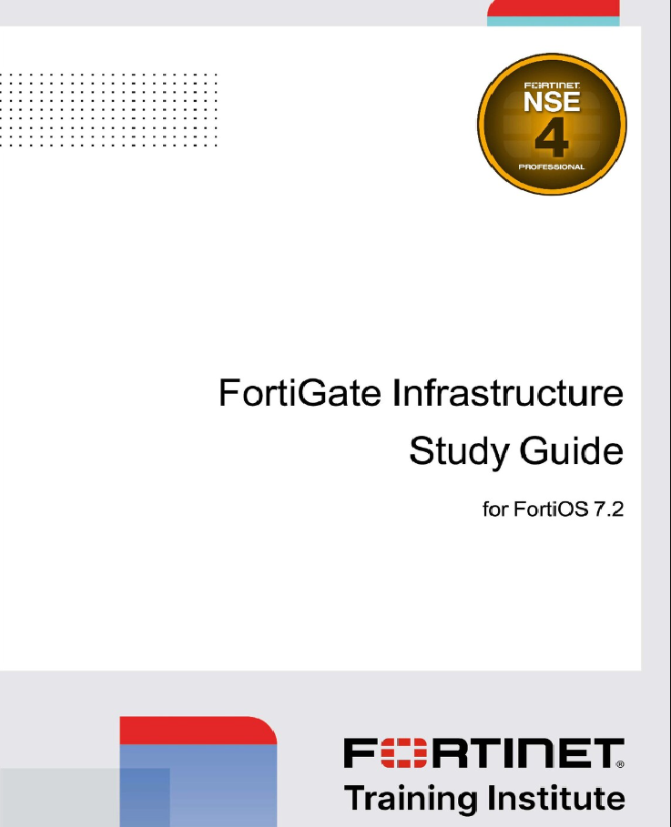 Fortinet NSE 4 7.2 Bundle FortiGate Infrastructure FortiGate | Inspire ...