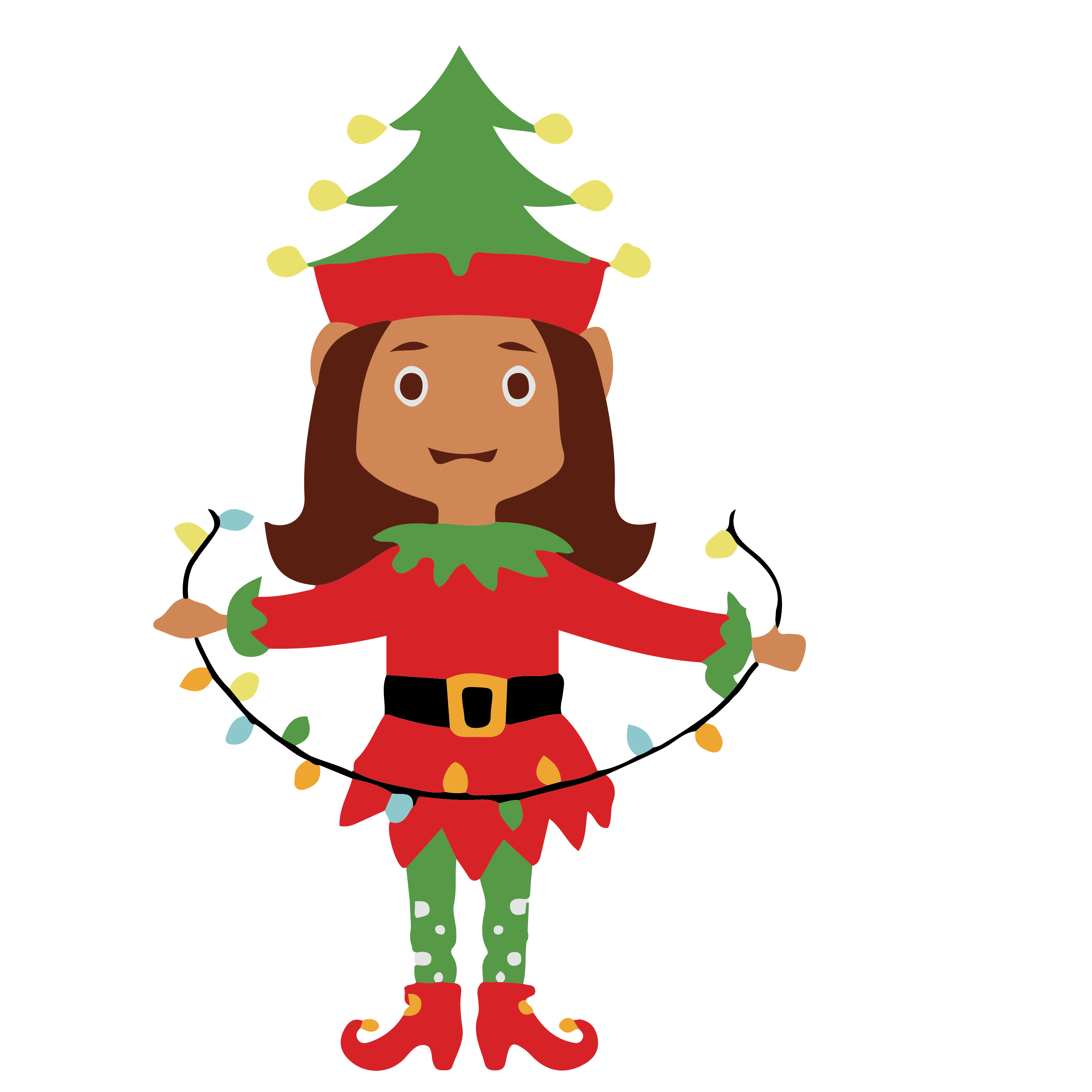 Elves girl Christmas Svg, Elves clipart, Christmas Elves Svg | Inspire ...