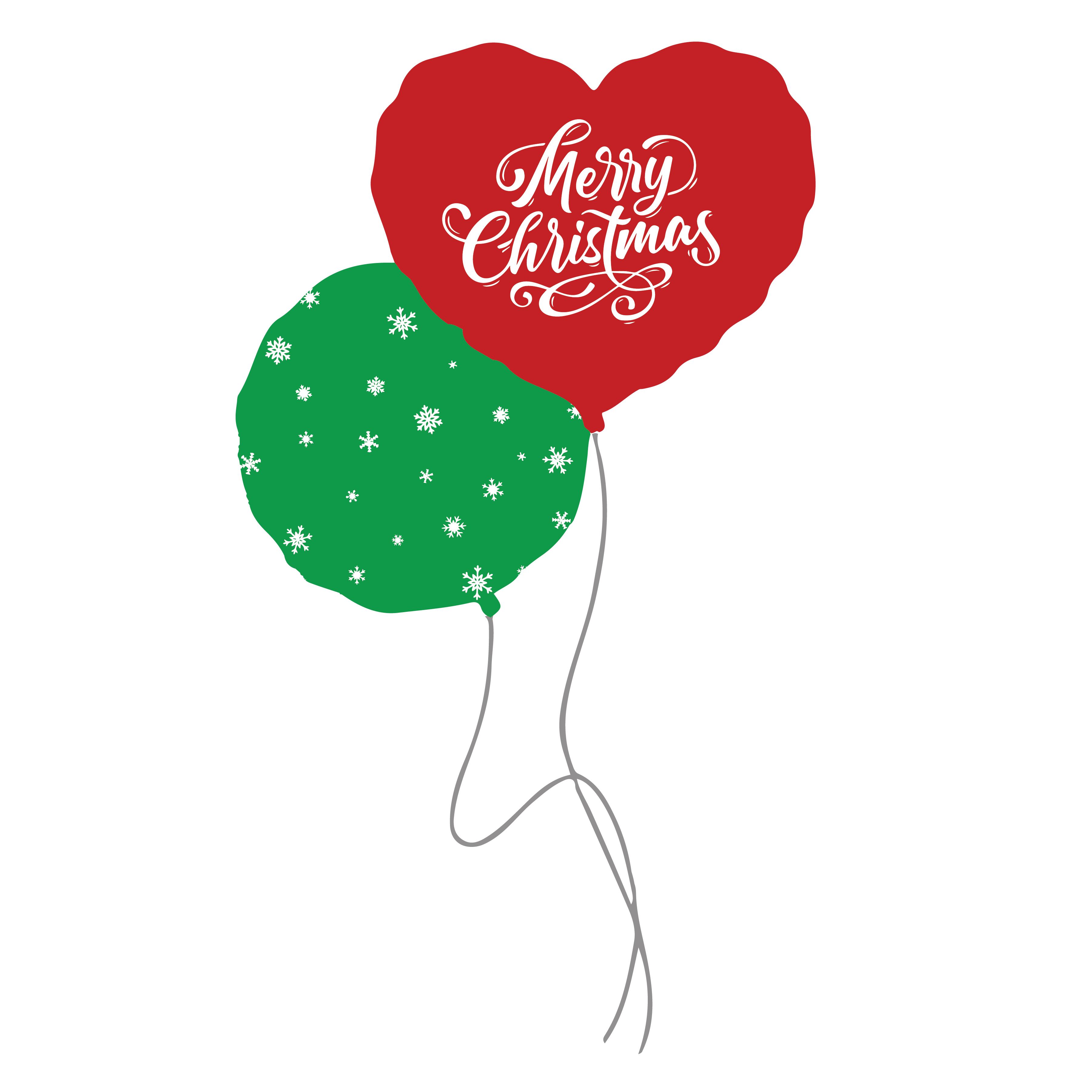 Christmas balloon Svg, Merry christmas balloon Svg, Red ball | Inspire ...
