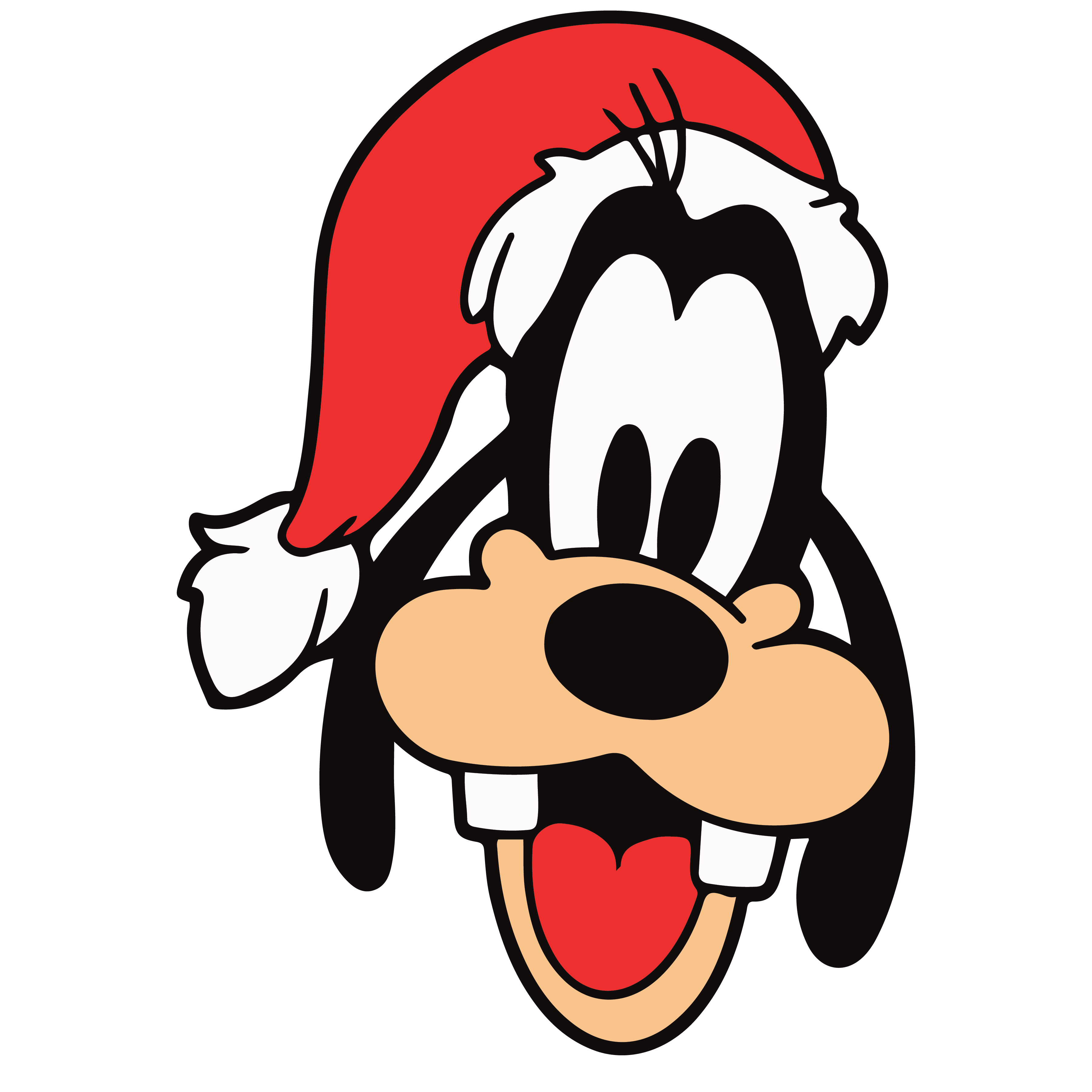 Goofy face Svg, Christmas Friend Svg, Christmas Season Svg, | Inspire ...
