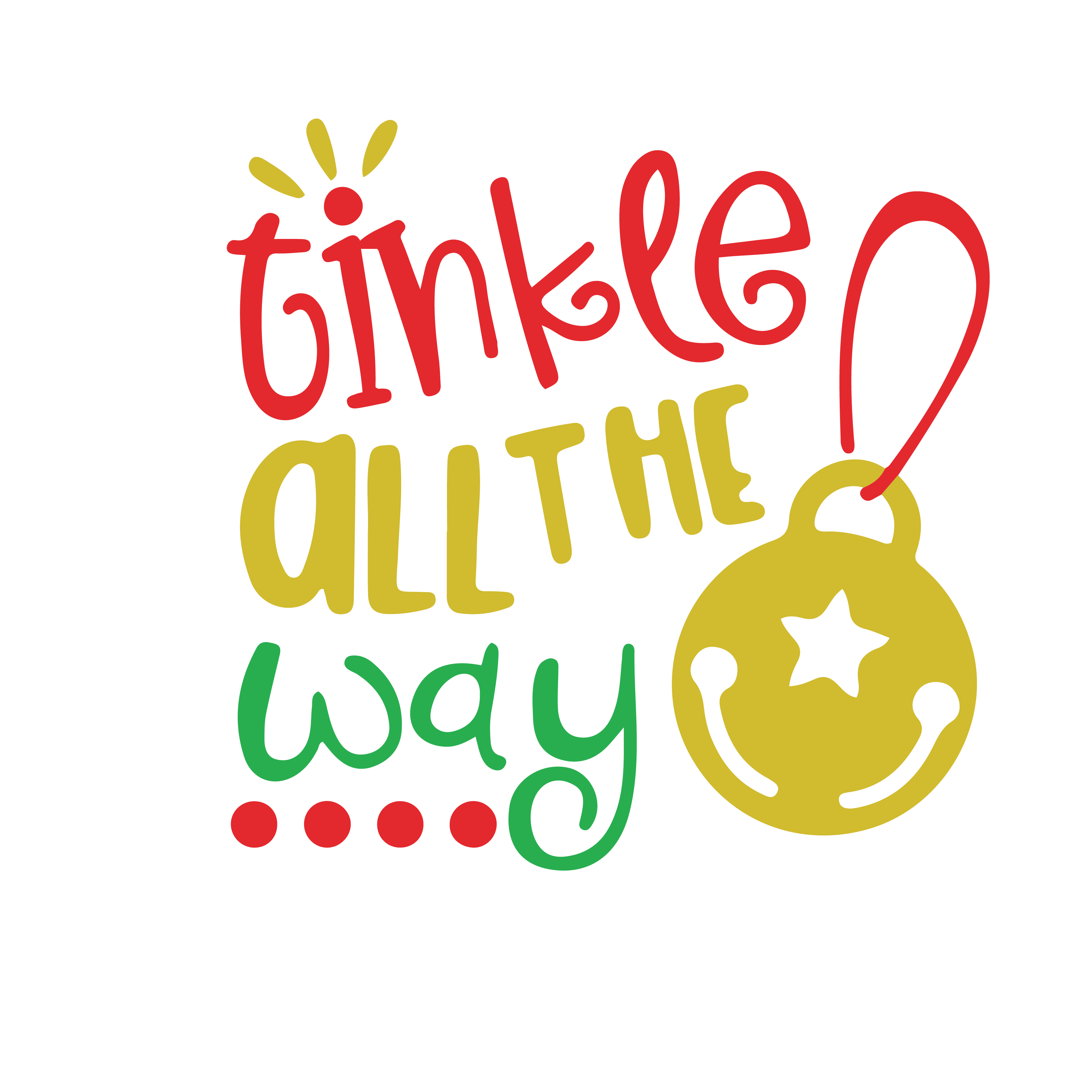 Tinkle all the way Svg, Toilet Paper Lettering Svg, Merry Ch | Inspire ...