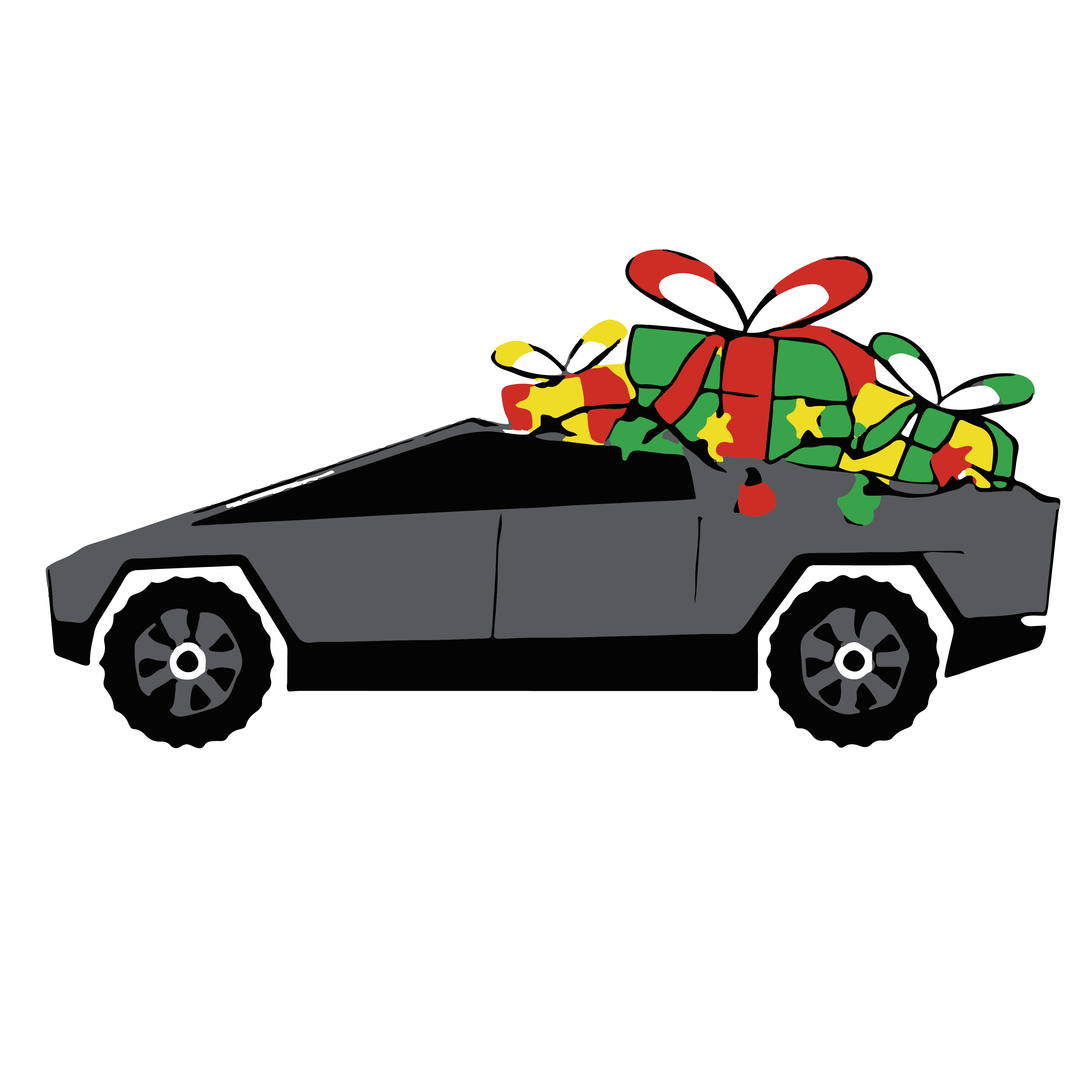 Tesla Cybertruck Svg, Tesla Cybertruck christmas Svg, Christ | Inspire ...