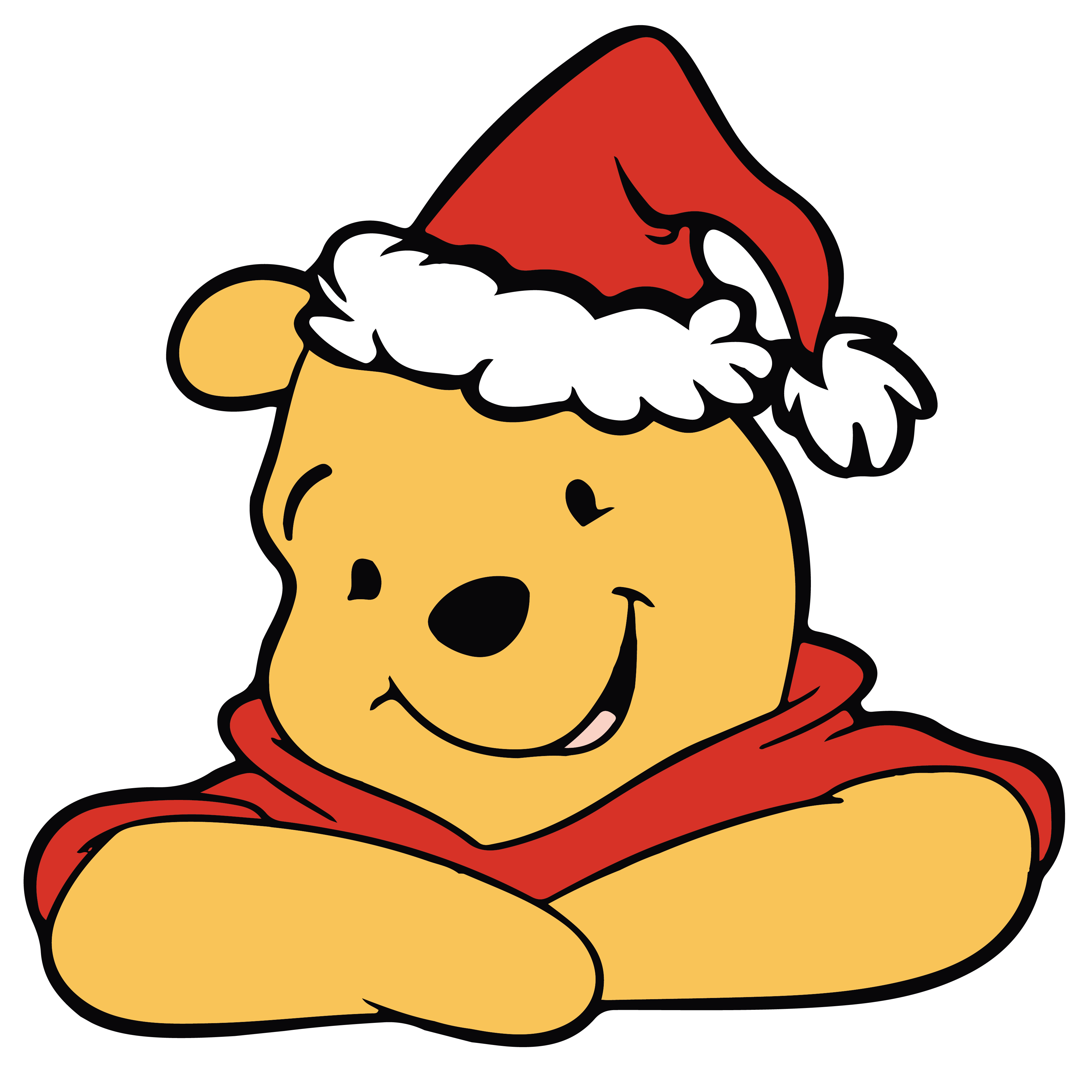 Tigger Christmas Svg, Santa tigger Svg, Disney christmas Svg | Inspire ...