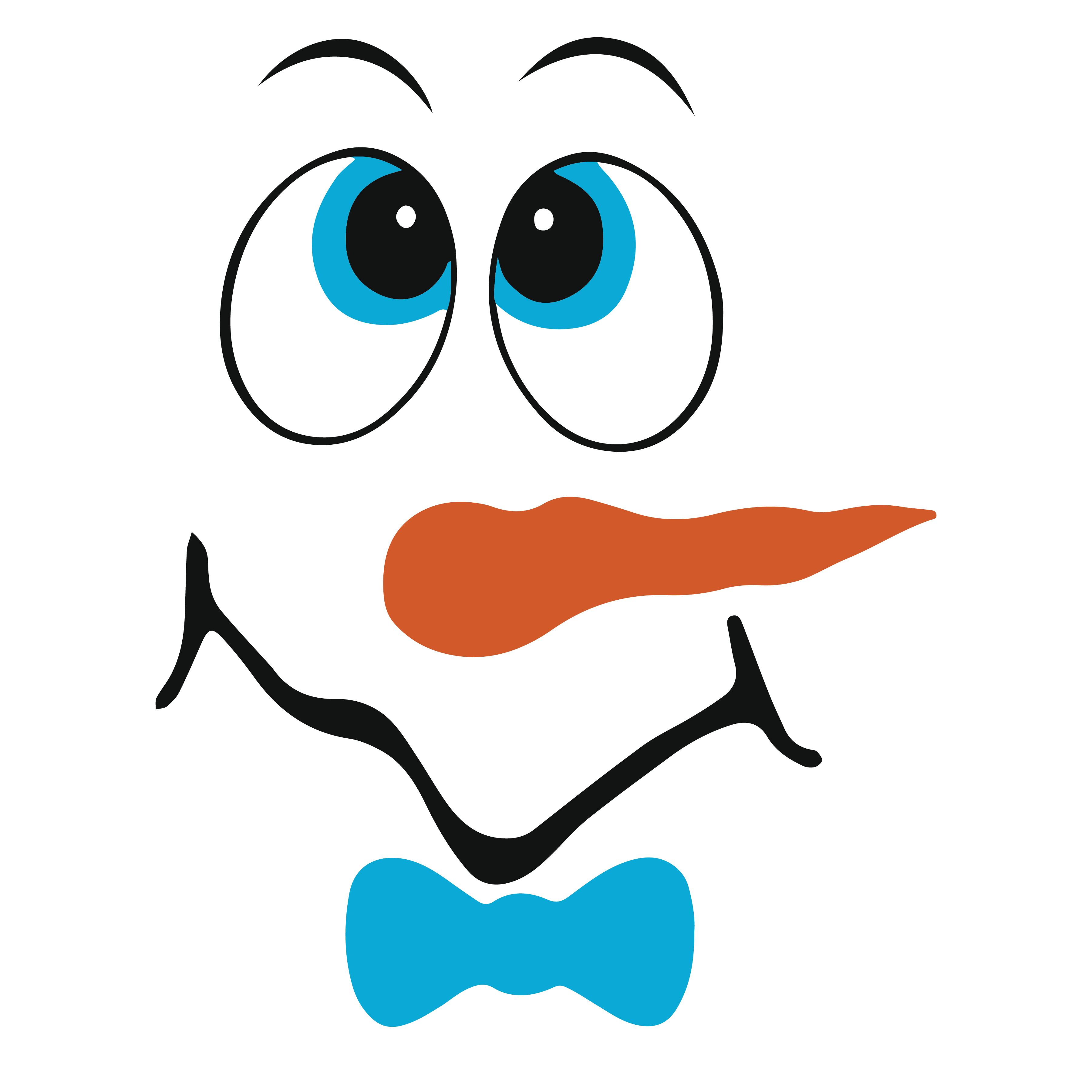 Snowman Face Svg Snowman Svg Snowman Clipart Christmas Svg S - Inspire ...