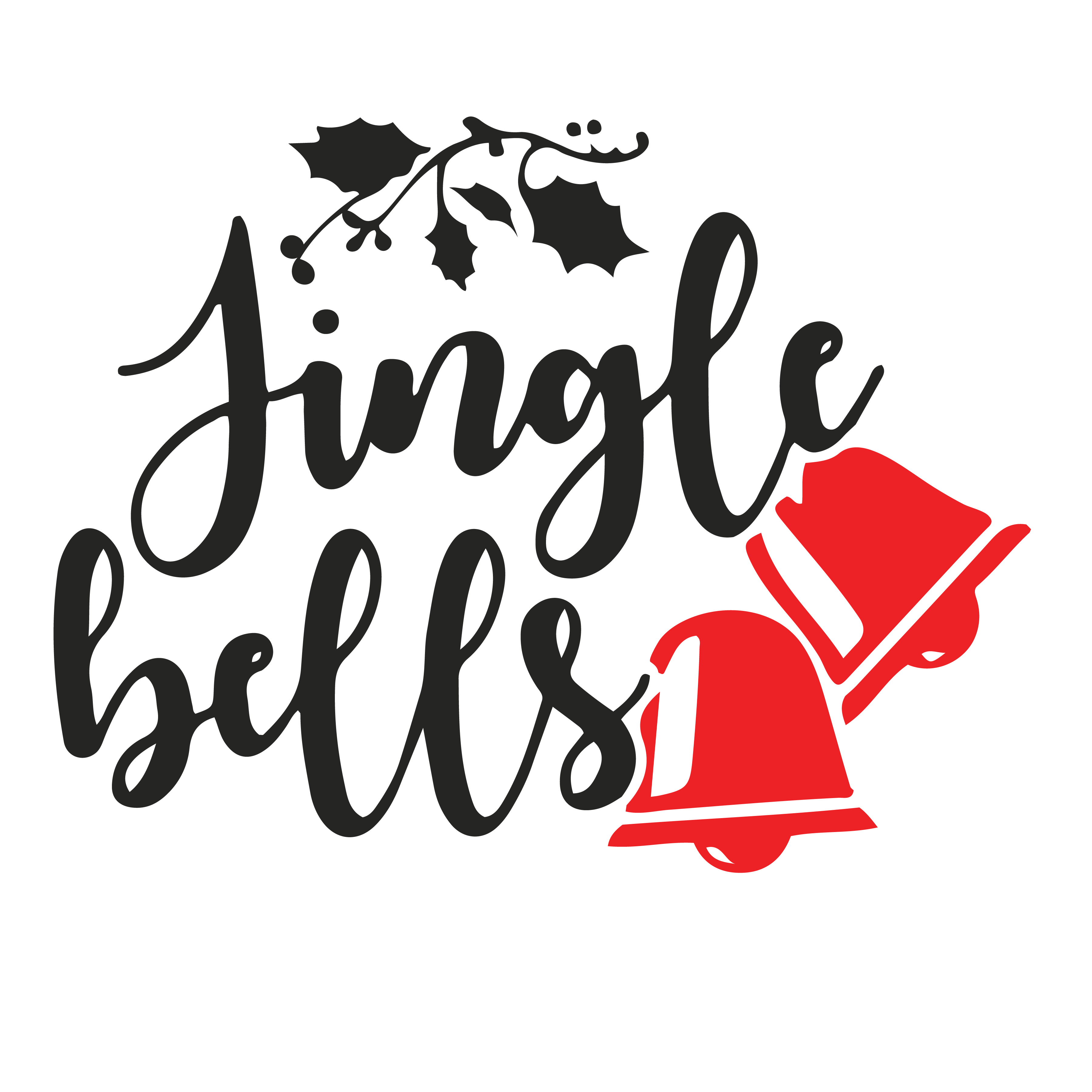 Jingle bells Svg, Bells Svg, Christmas Svg, Holidays Svg, Ch - Inspire ...