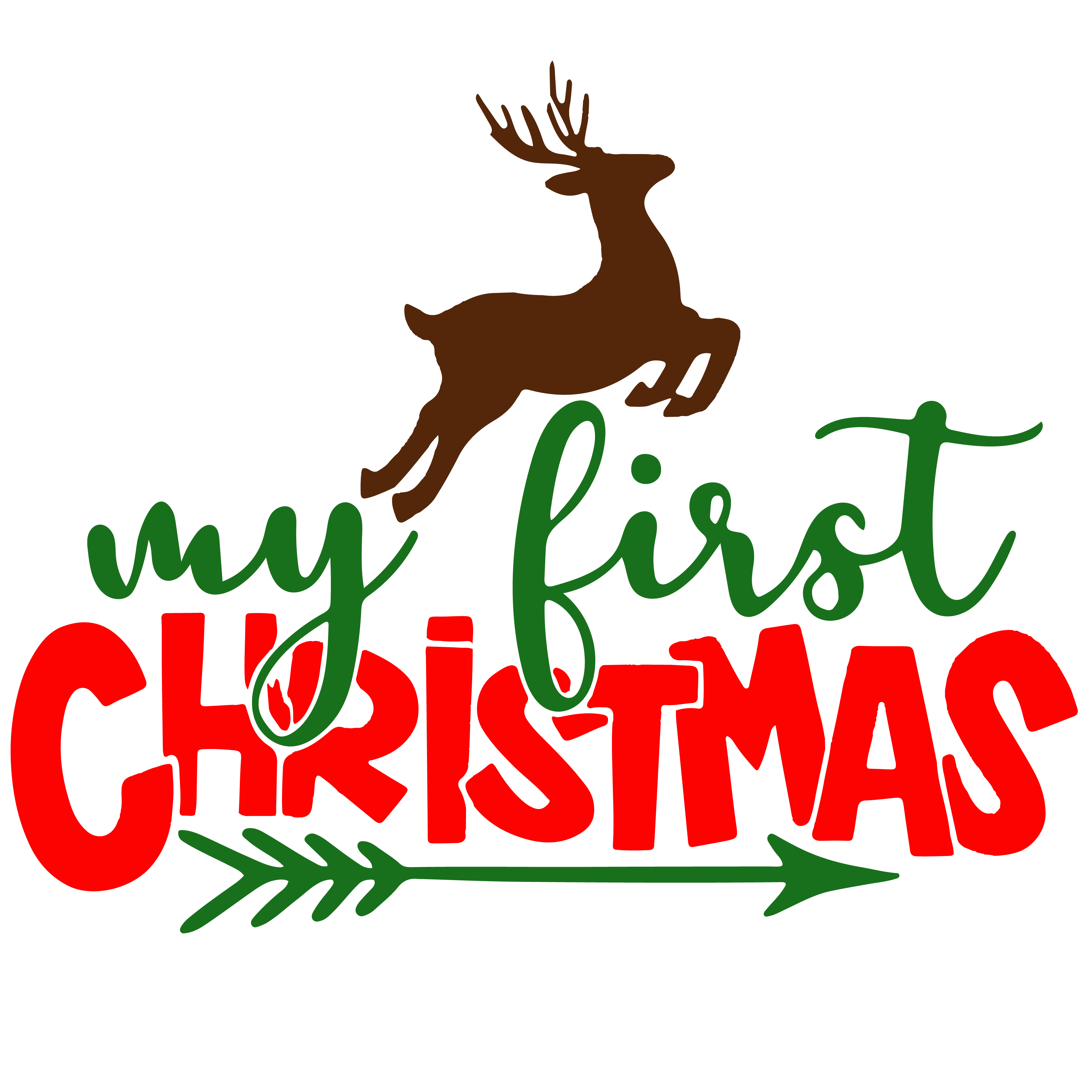 My fist christmas Svg, Reindeer Svg, Christmas Svg, Holidays | Inspire ...