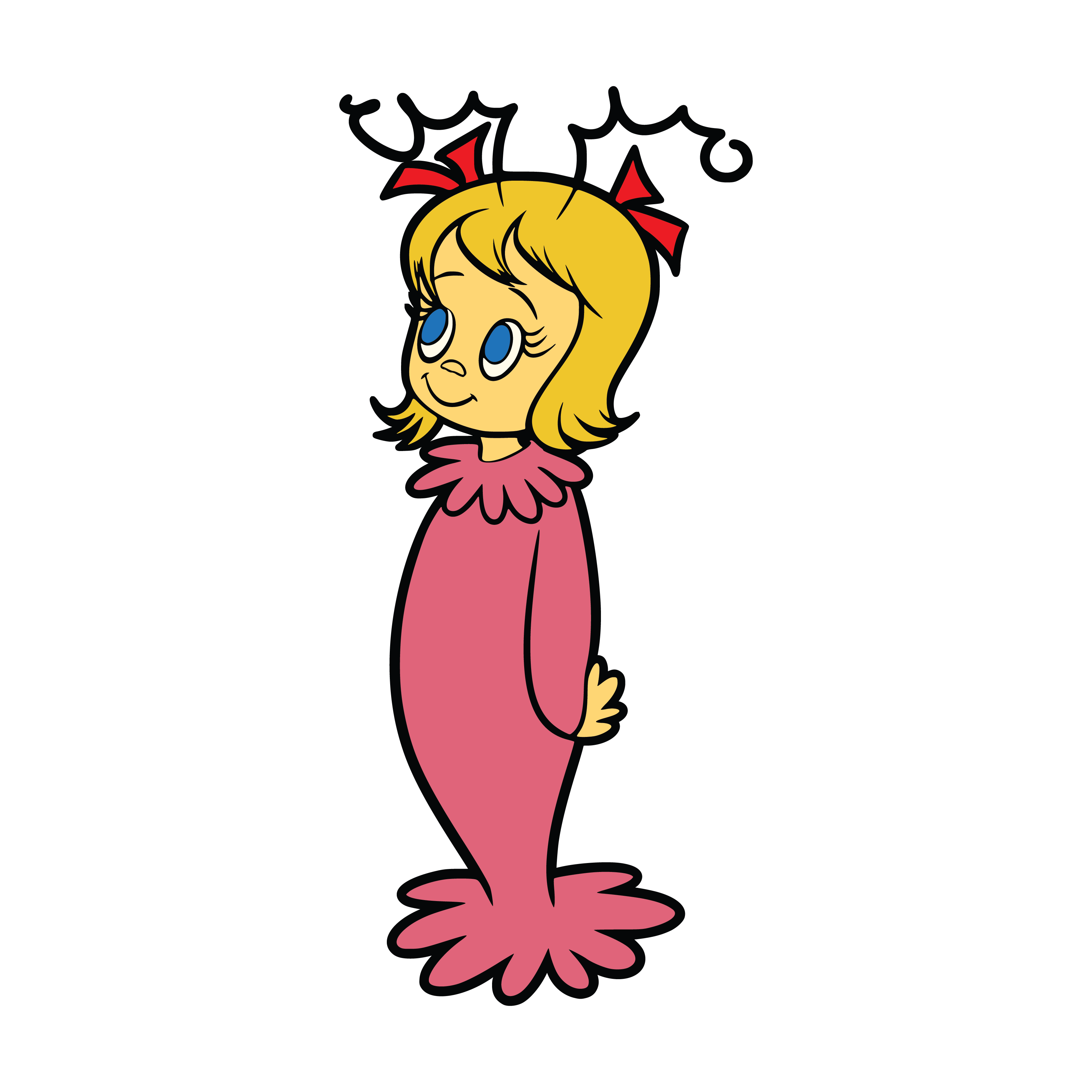 Lucy Lou Who Svg, Grinch Christmas Svg, Grinch Face Svg, San | Inspire ...