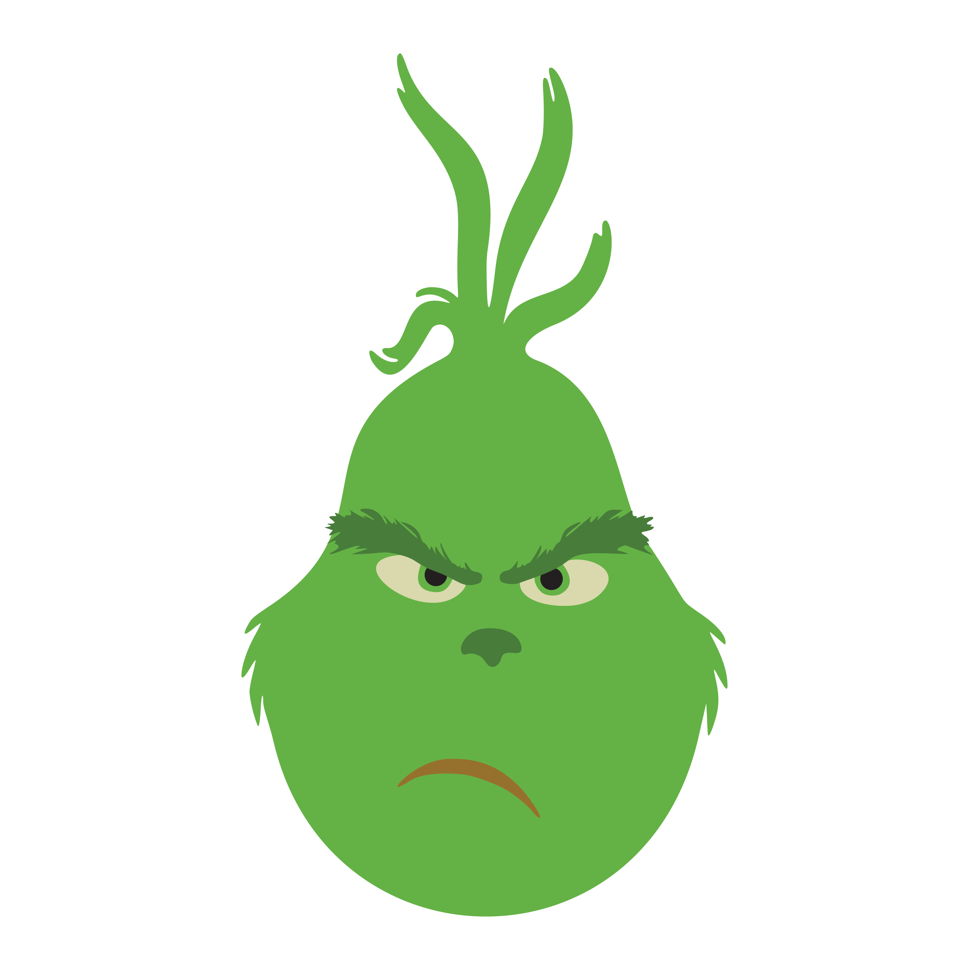Grinch face Svg, Grinch Christmas Svg, The Grinch Svg, Grinc | Inspire ...