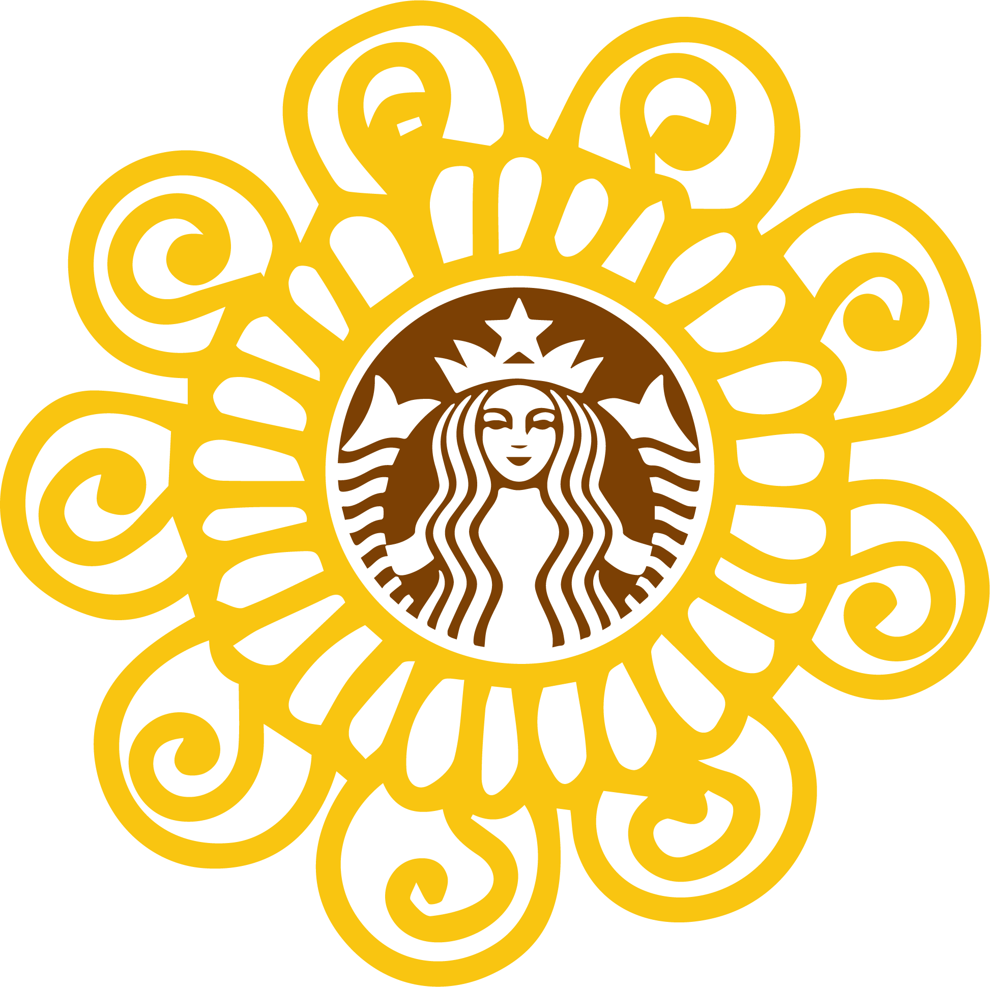 Starbucks Flower Svg, Starbucks logo Svg, Digital Instant Do | Inspire ...