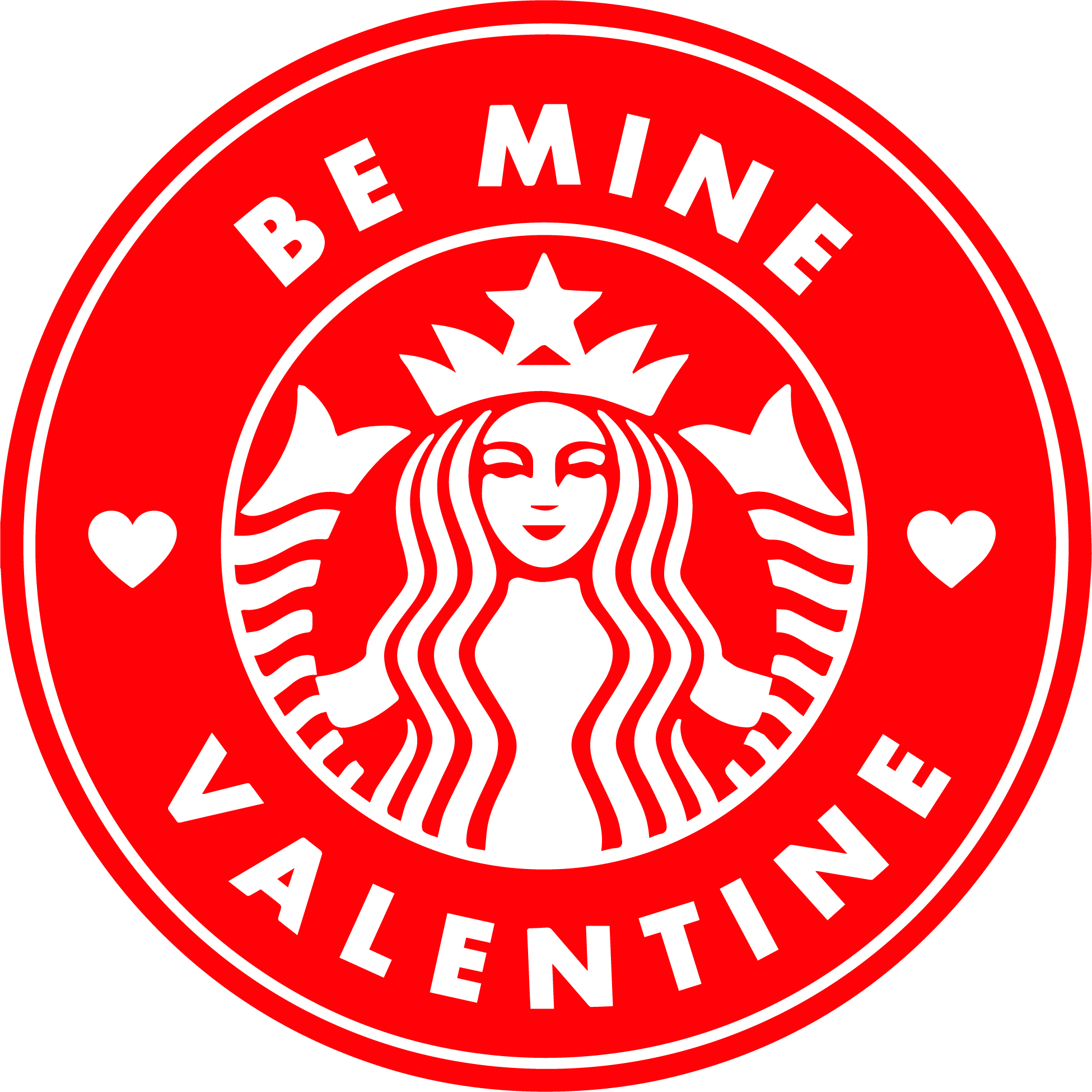 Be Mine Valentine logo Svg, Starbucks Svg, Starbucks logo Sv - Inspire ...