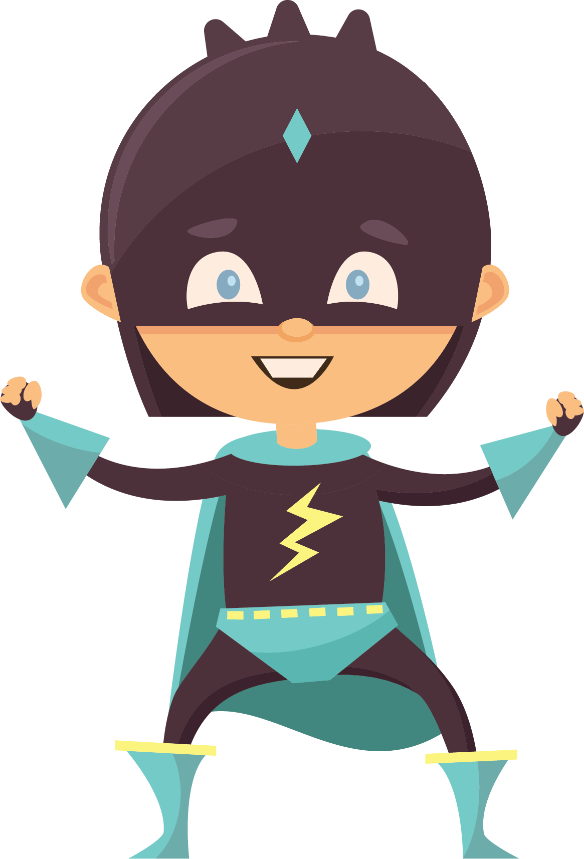 Superhero Kids Layered Svg, Superheroes Kids vector, Superhe - Inspire ...
