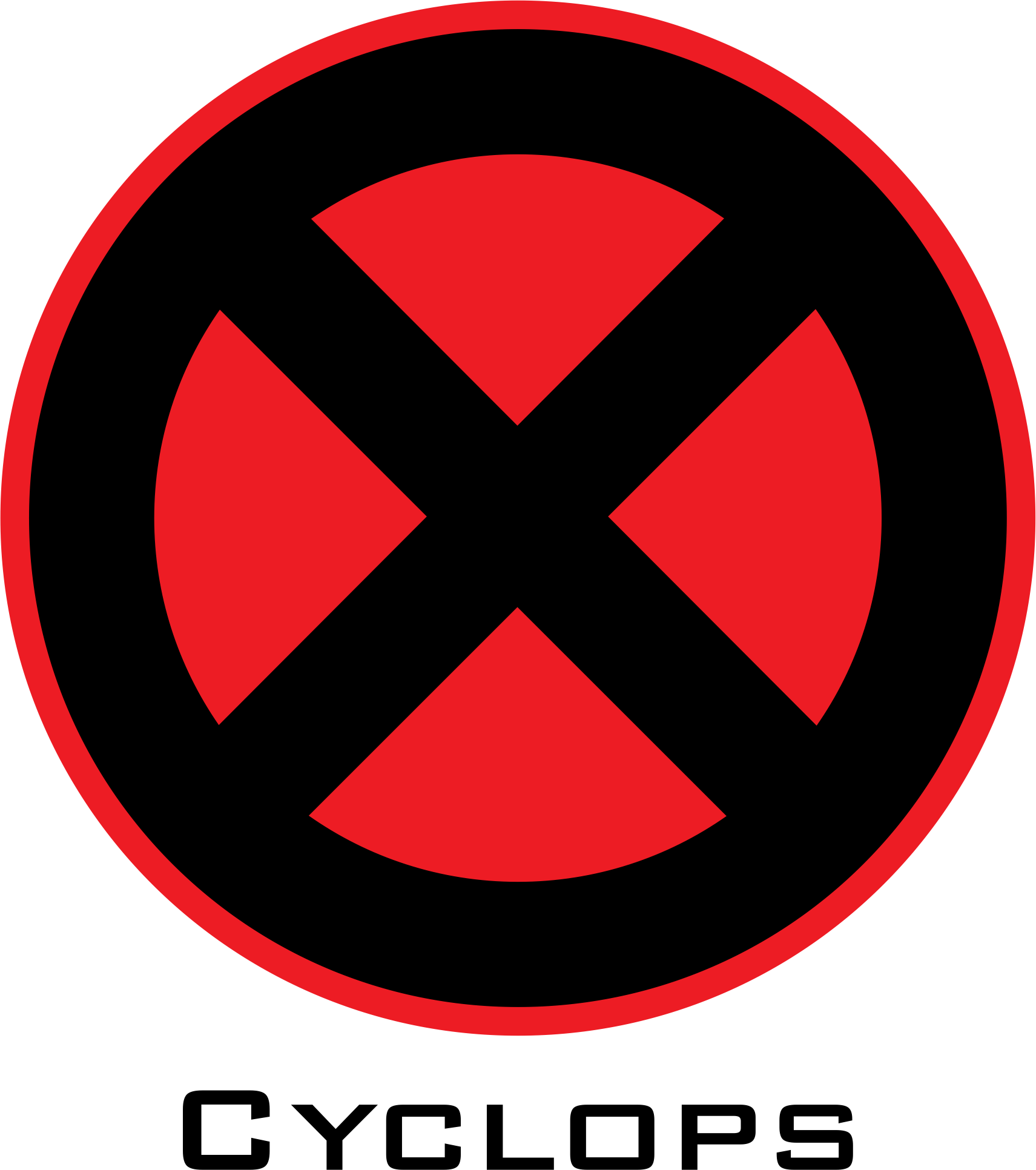 Cyclops logo Svg, Avengers logo Svg, Superhero logo Svg, Mar | Inspire ...