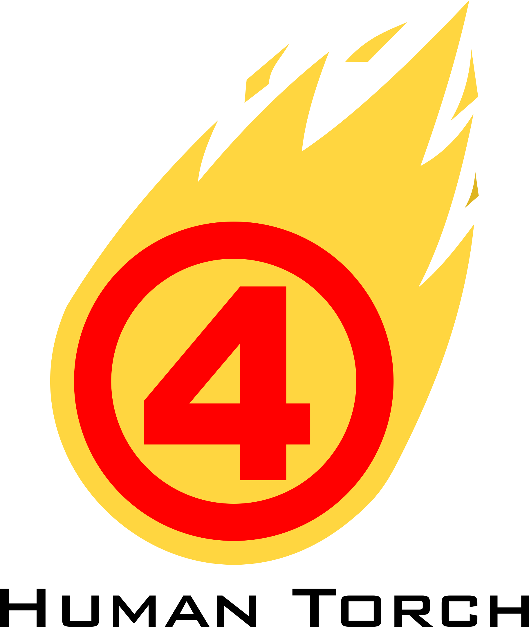 Human Torch logo Svg, Avengers logo Svg, Superhero logo Svg, | Inspire ...