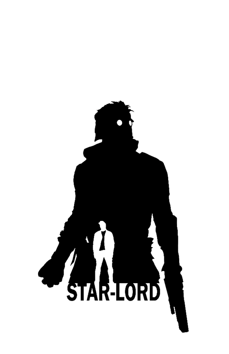 Star-lord Silhouette Svg, Avengers Svg, Avengers Clipart, Ma | Inspire ...
