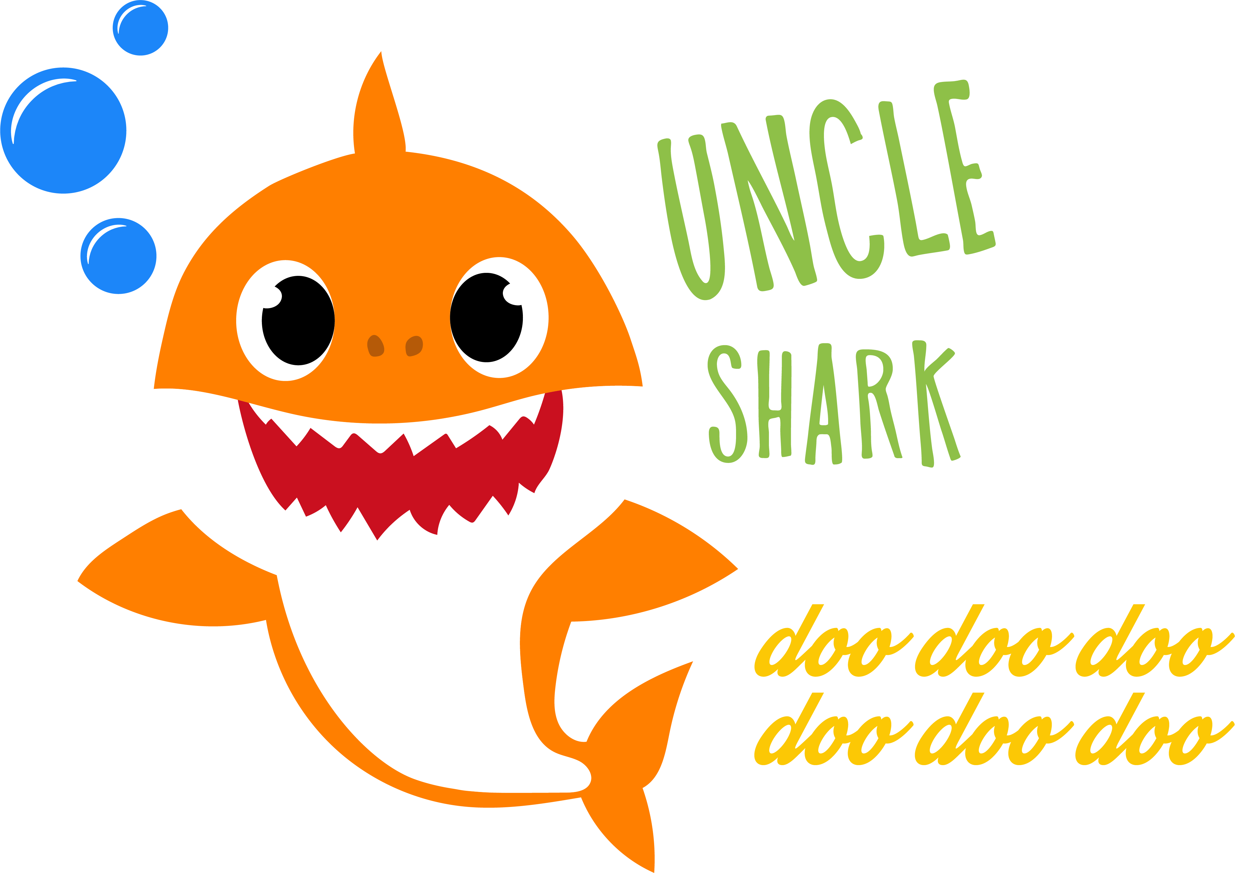 Uncle Shark Svg, Shark Family Svg, Baby Shark Svg, Shark Doo | Inspire ...