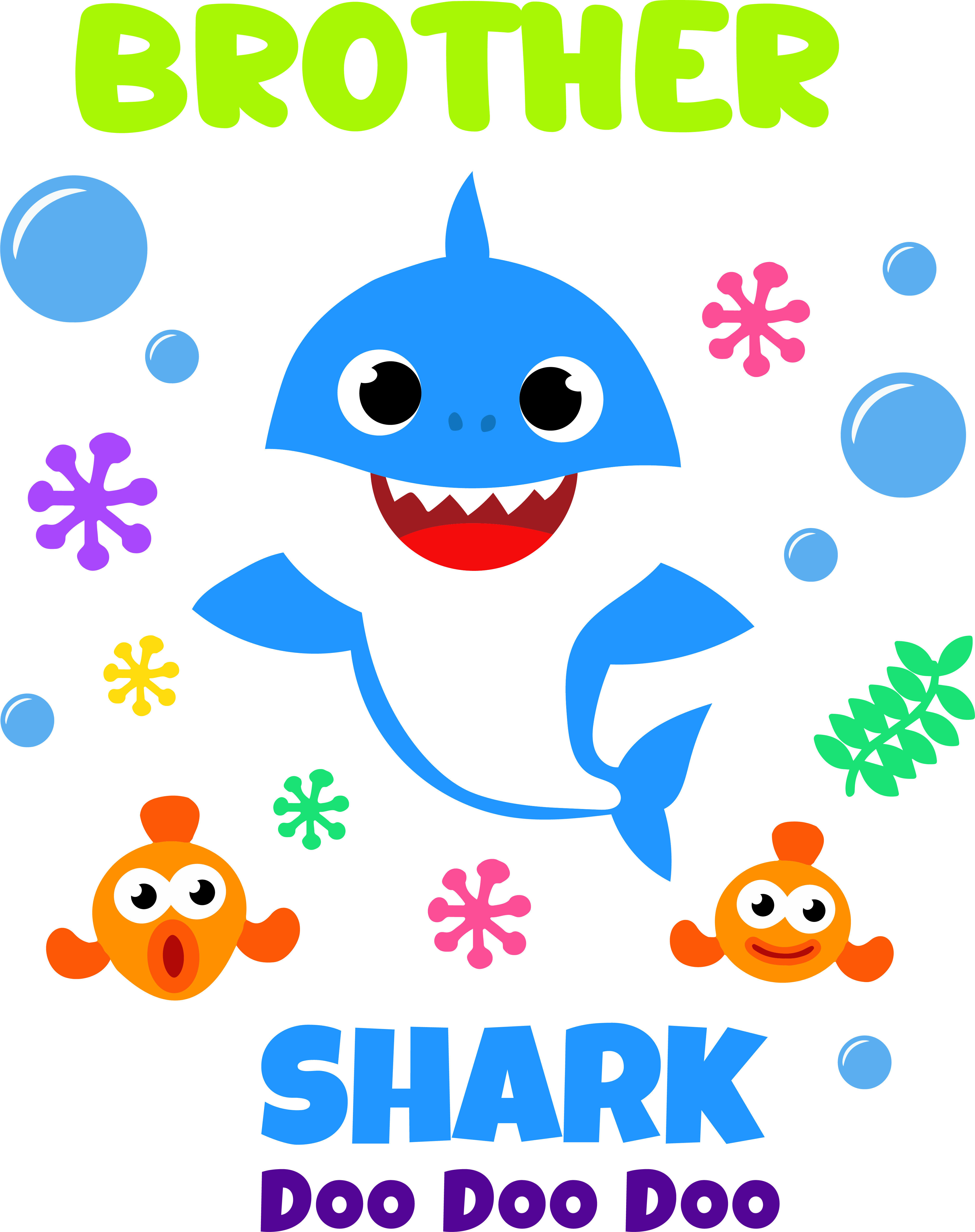 Brother Shark Svg, Shark Family Svg, Baby Shark Svg, Shark D - Inspire ...
