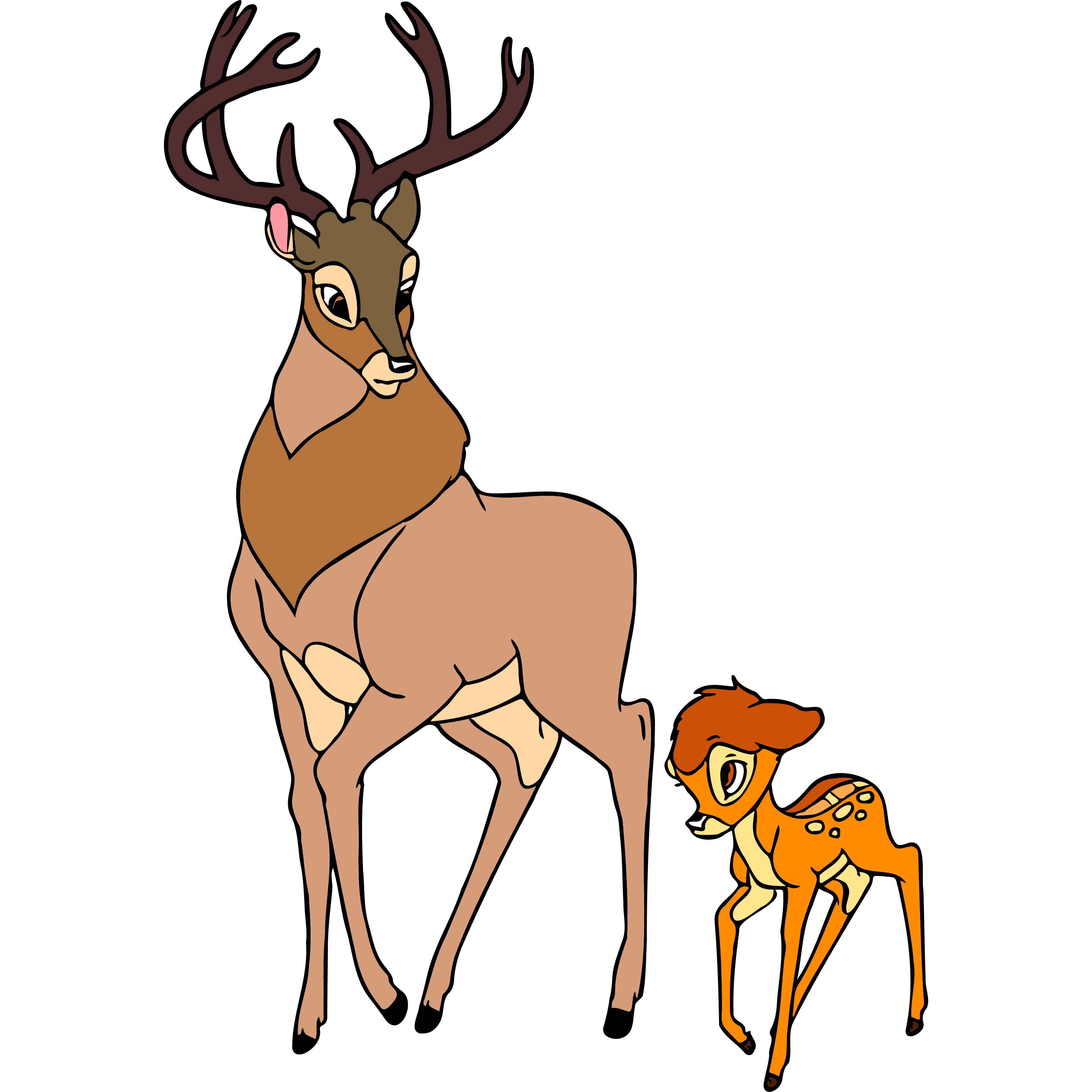 Bambi Svg, Bambi Clipart, Bambi cut file, Bambi and friends | Inspire ...
