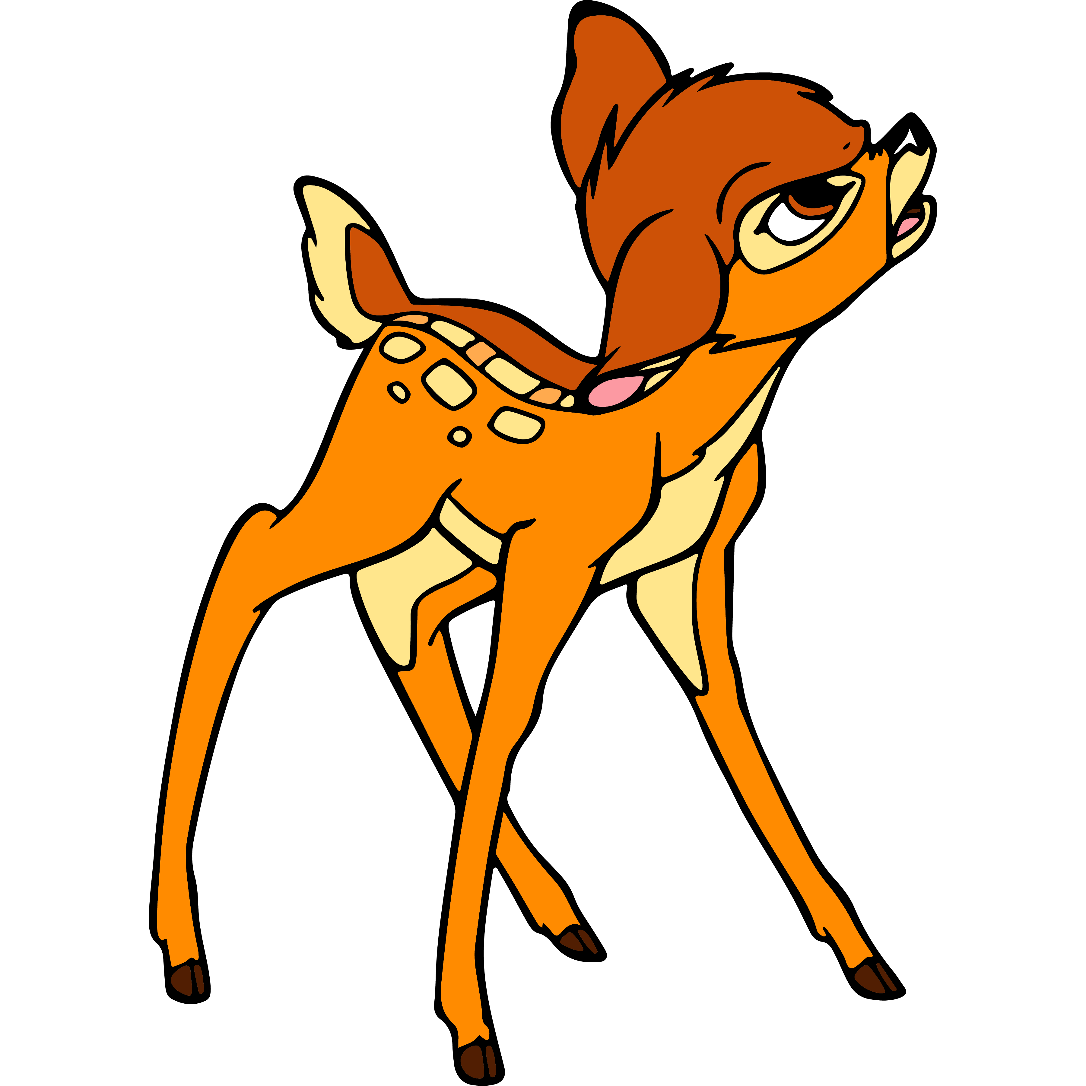 Deer Svg, Bambi Svg, Bambi Clipart, Bambi cut file, Bambi an | Inspire ...