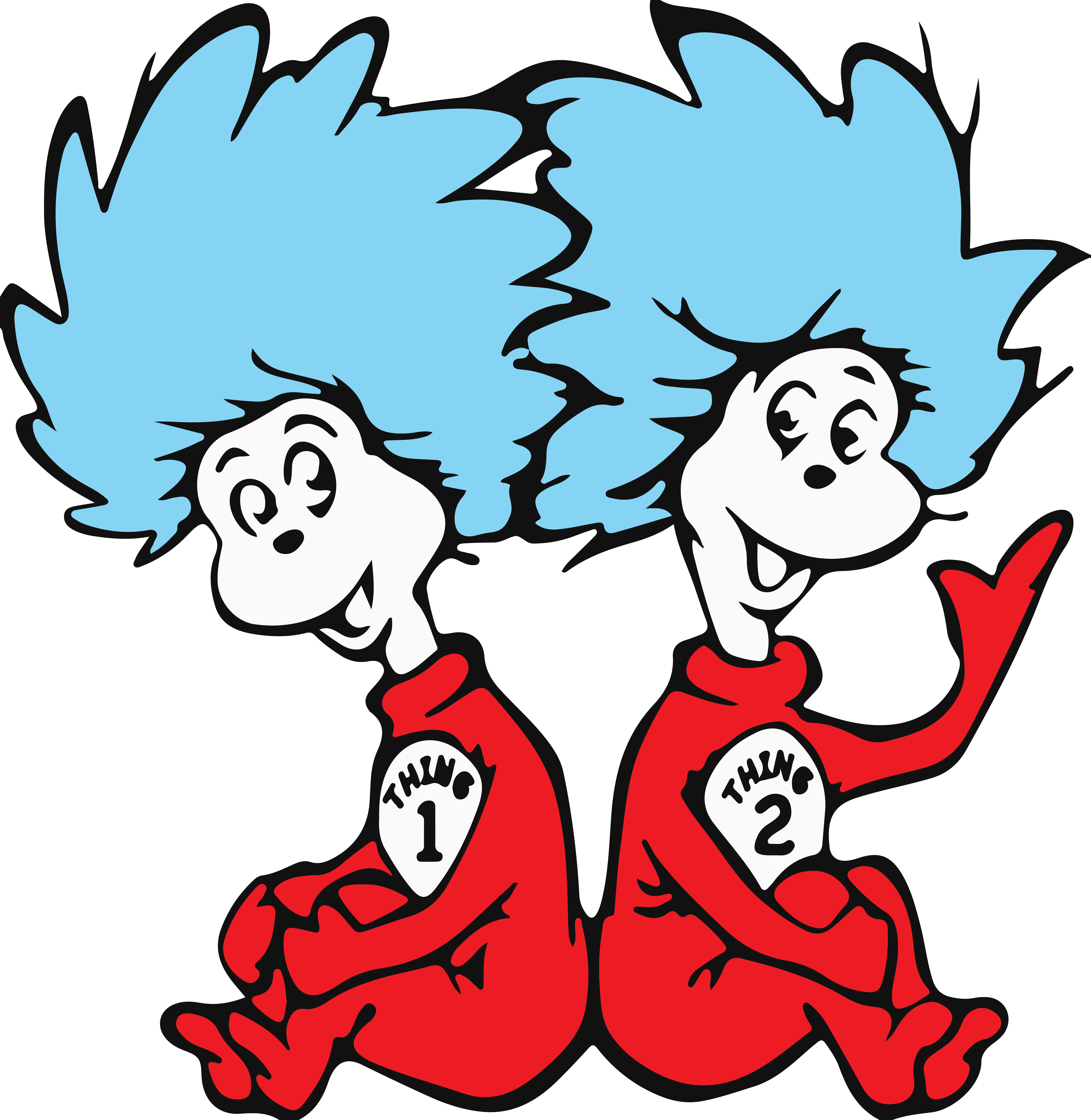 Thing 1 and thing 2 Svg, Dr Seuss Svg, Dr Seuss Clipart, Dr | Inspire ...