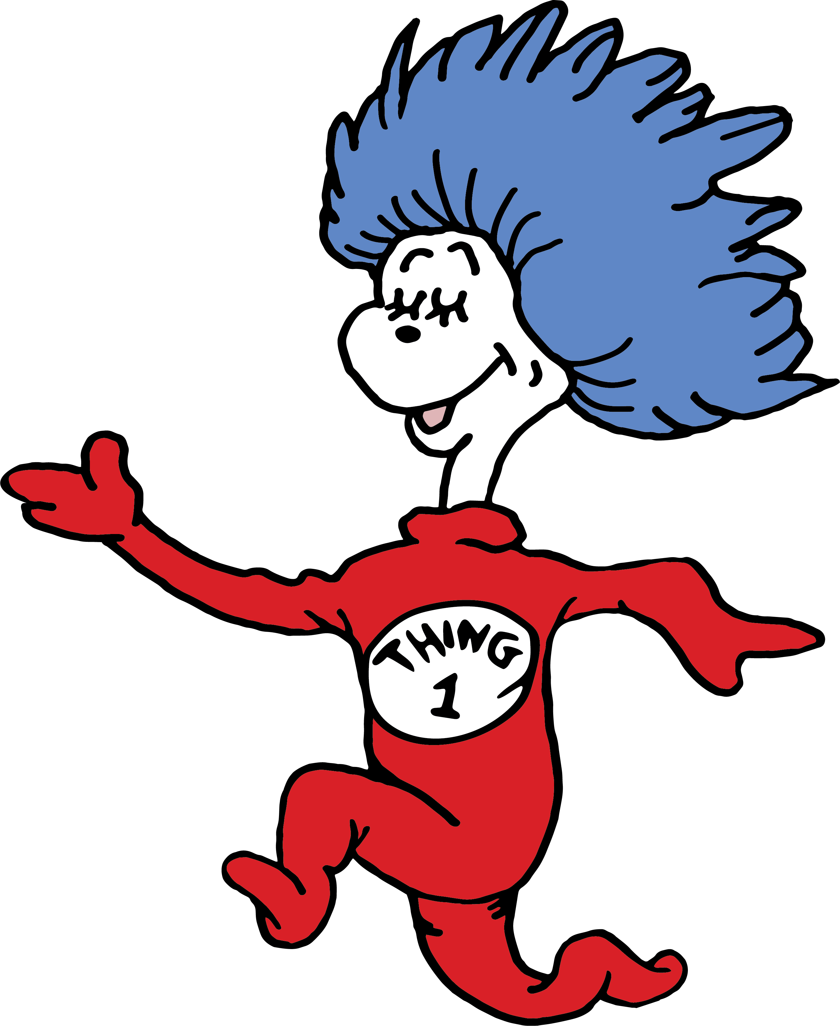 Thing 1 Svg, Dr Seuss Svg, Dr Seuss Clipart, Dr Seuss Hat Sv - Inspire ...