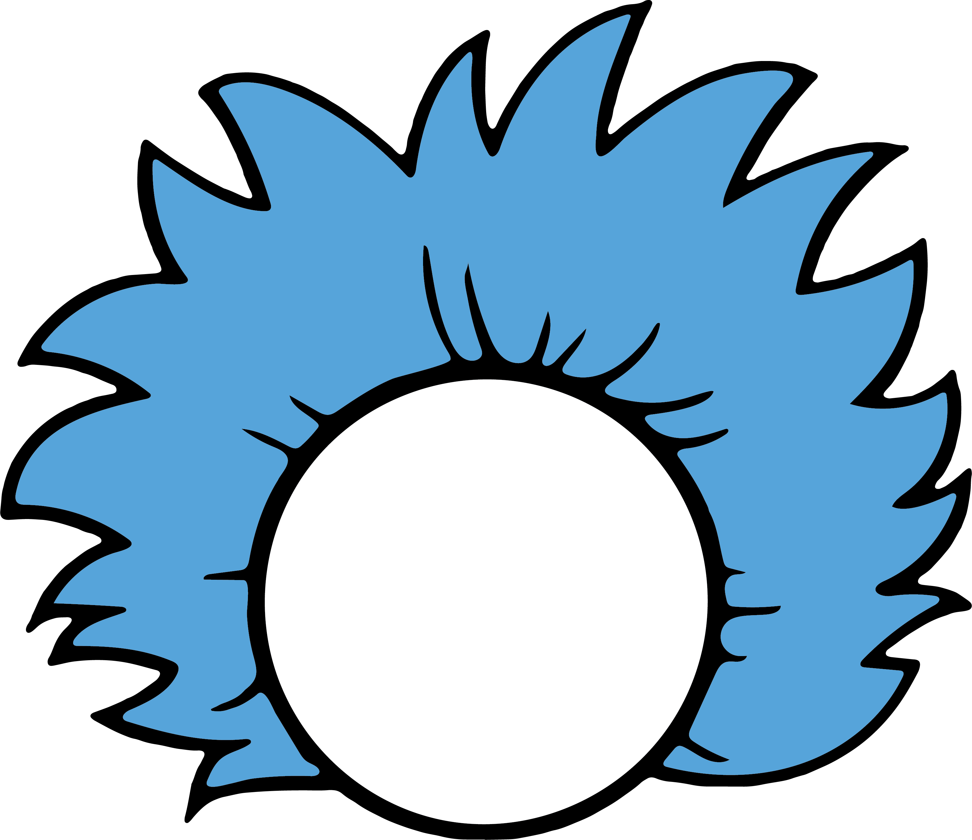 Thing head monogram Svg, Dr Seuss Svg, Dr Seuss Clipart, Dr - Inspire ...