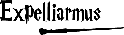 Expelliarmus Svg, Harry Potter Svg, Harry Potter silhouette, | Inspire ...