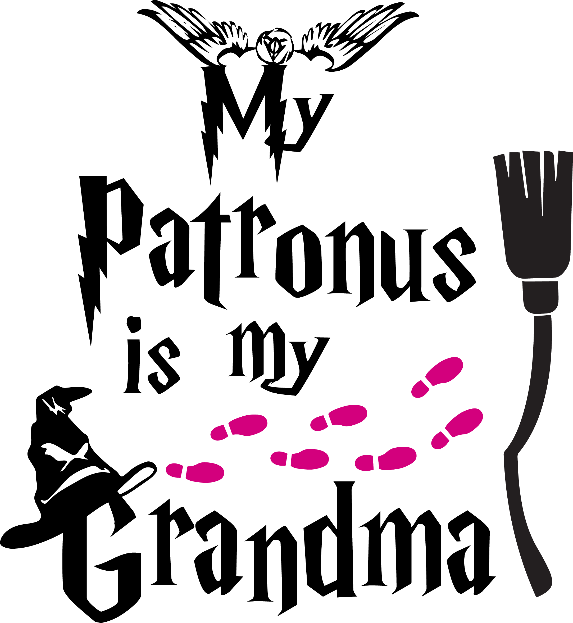 My patronus is my grandma Svg, Harry Potter Svg, Harry Potte - Inspire ...