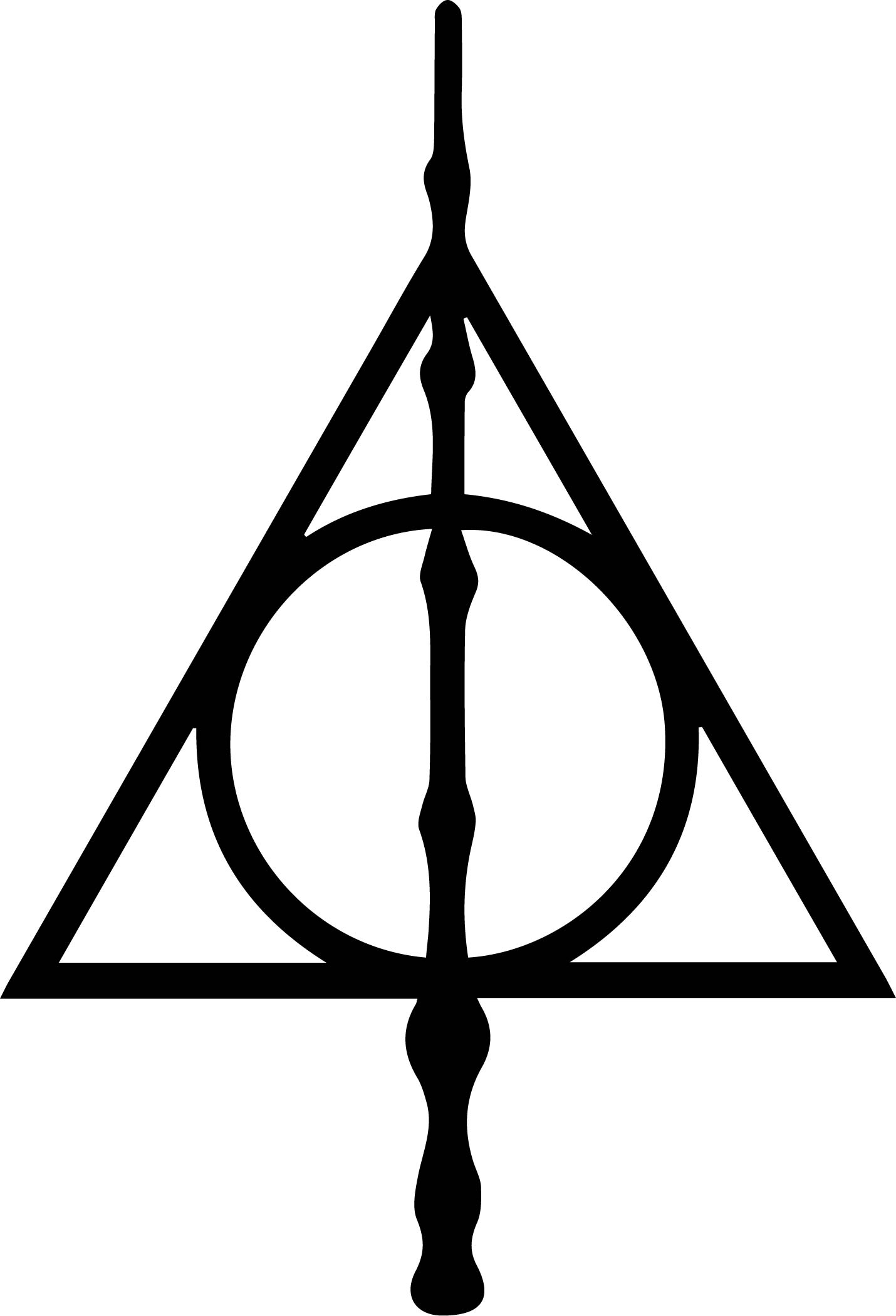 Deathly hallows with wand Svg, Harry Potter Svg, Harry Potte | Inspire ...