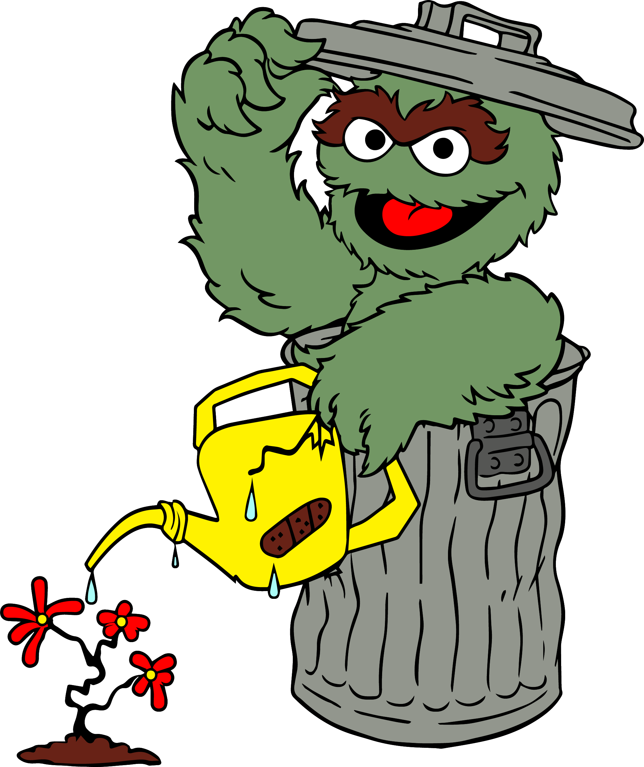 Oscar The Grouch Svg, Sesame Street Svg, Sesame Street Clipa | Inspire ...