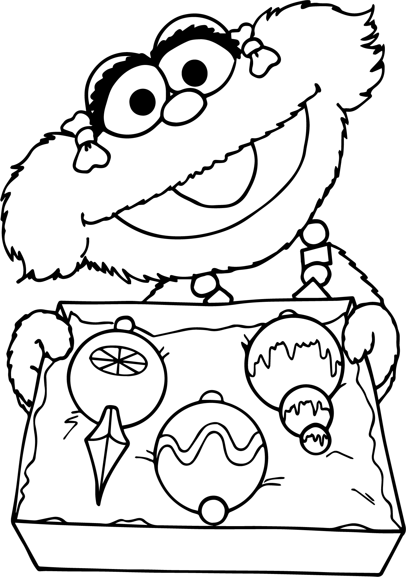 Zoe outline Svg, Sesame Street Svg, Sesame Street clipart, S | Inspire ...