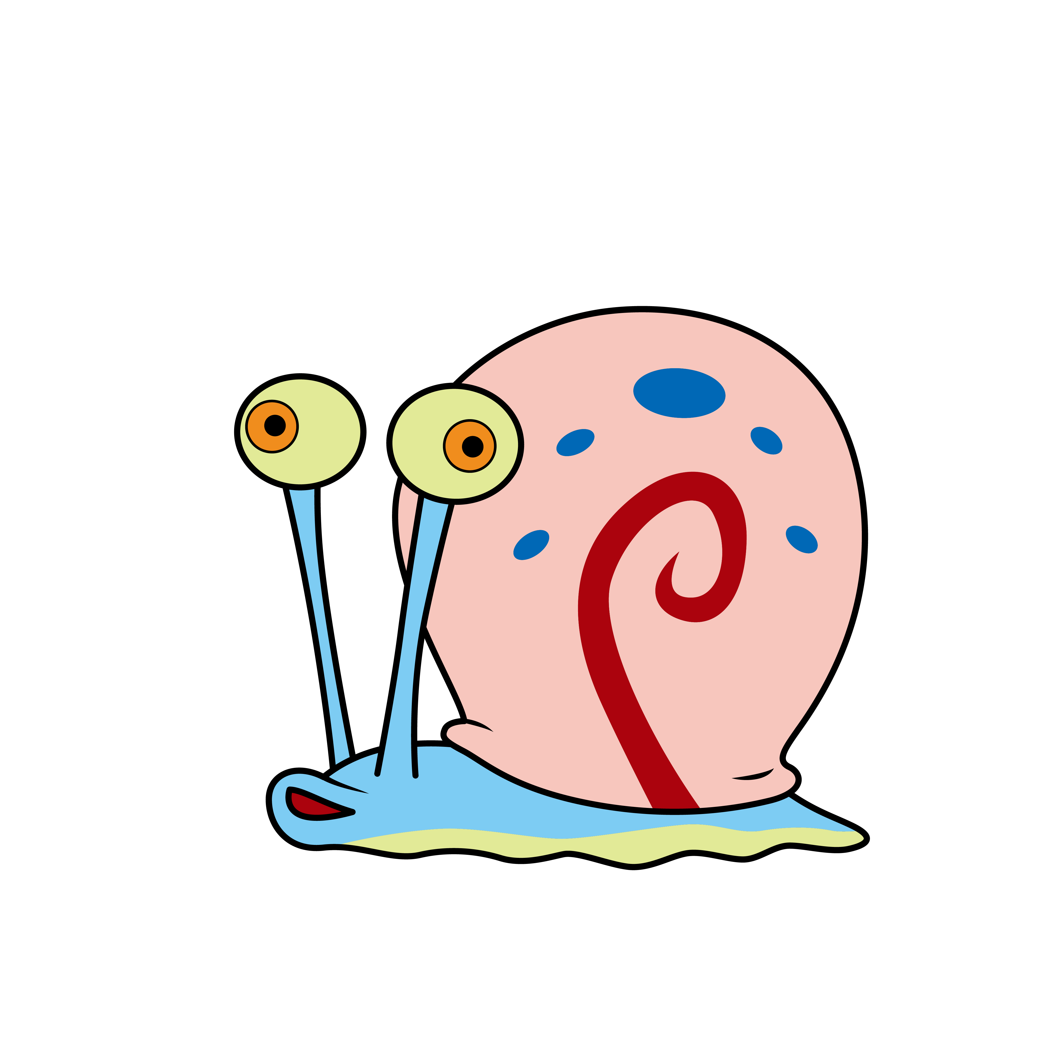Gary The Snail Svg, Spongebob Svg, Spongebob Clipart, Sponge - Inspire ...